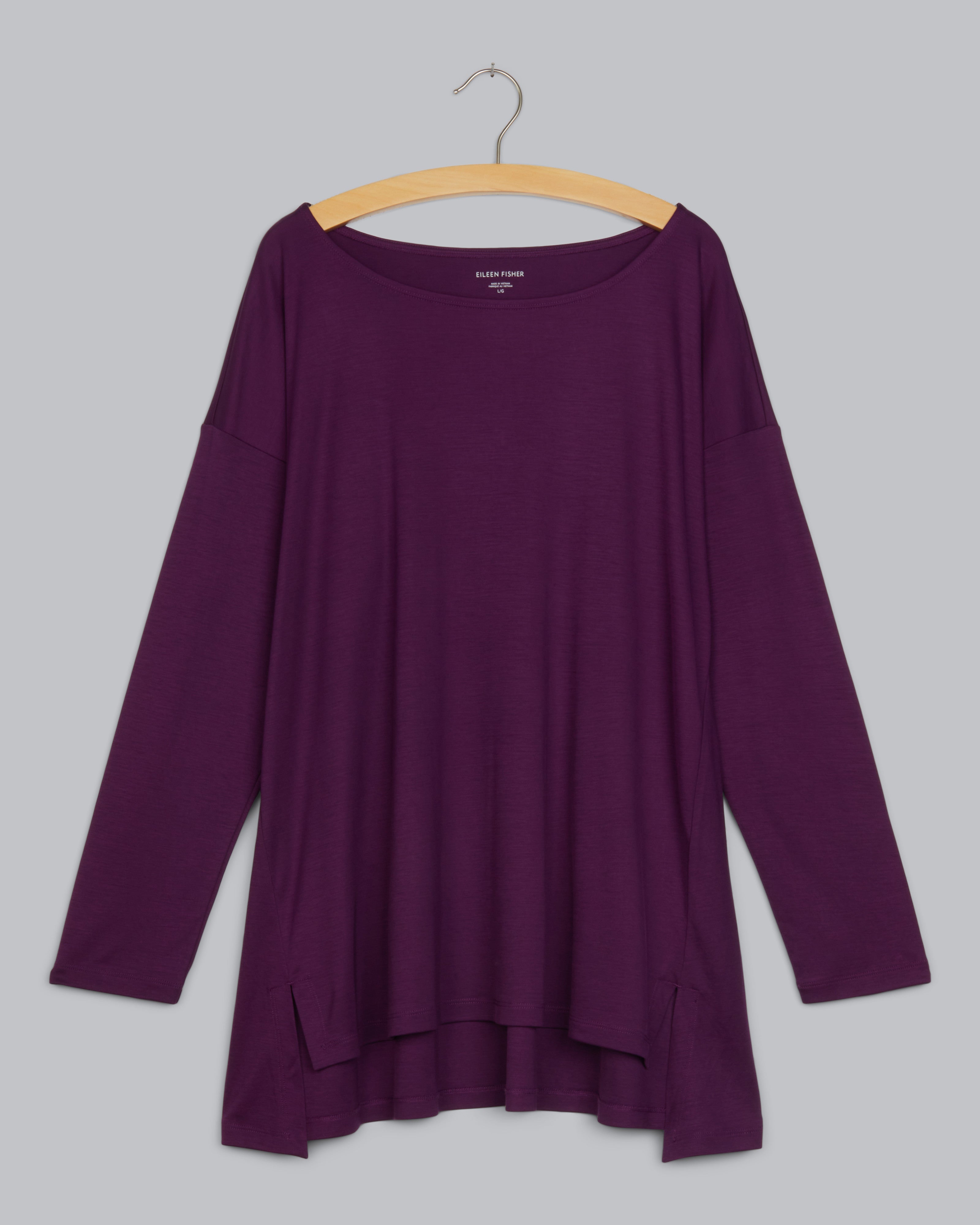 Tencel Interlock Tee – Eileen Fisher Renew