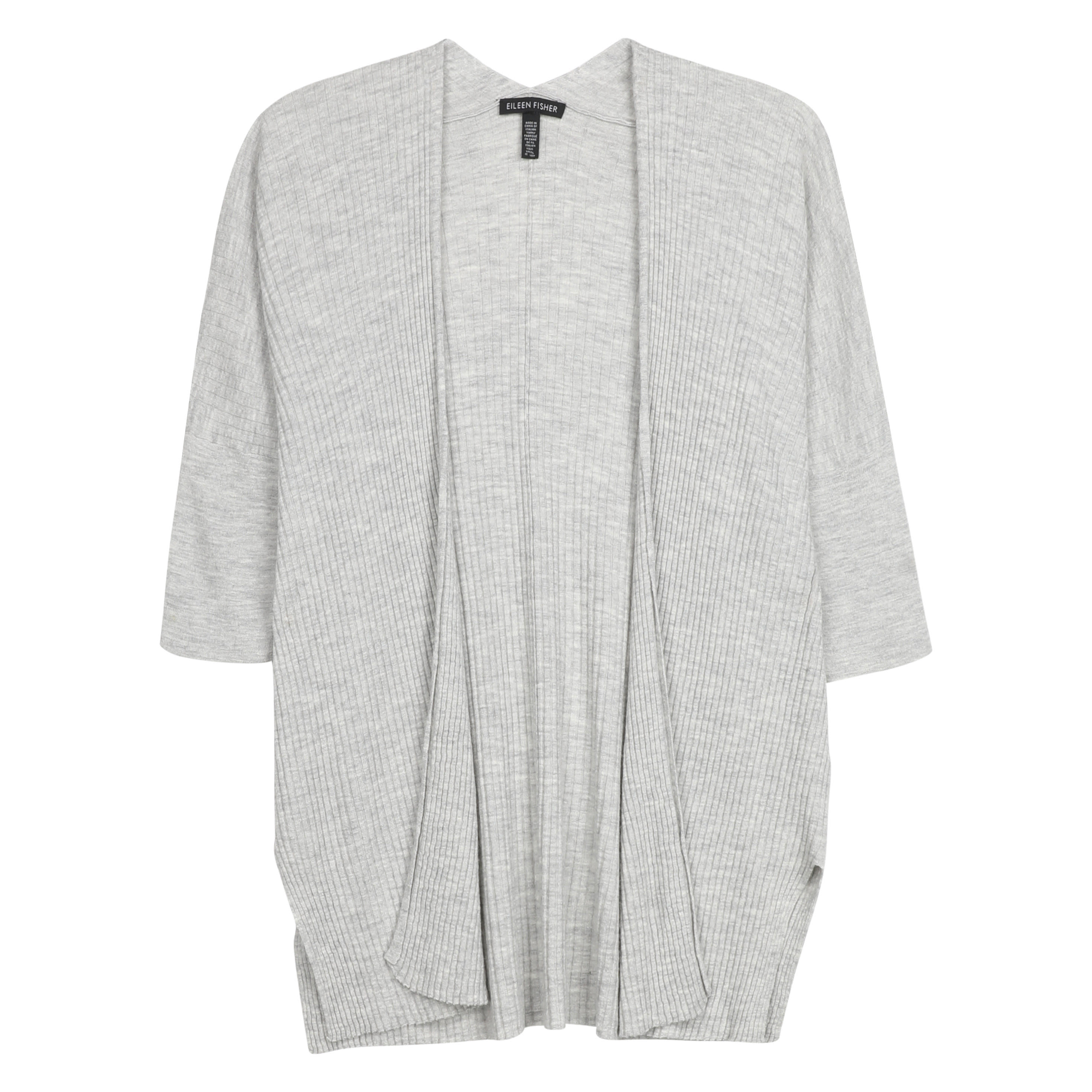 Featherweight Merino Rib Cardigan – Eileen Fisher Renew