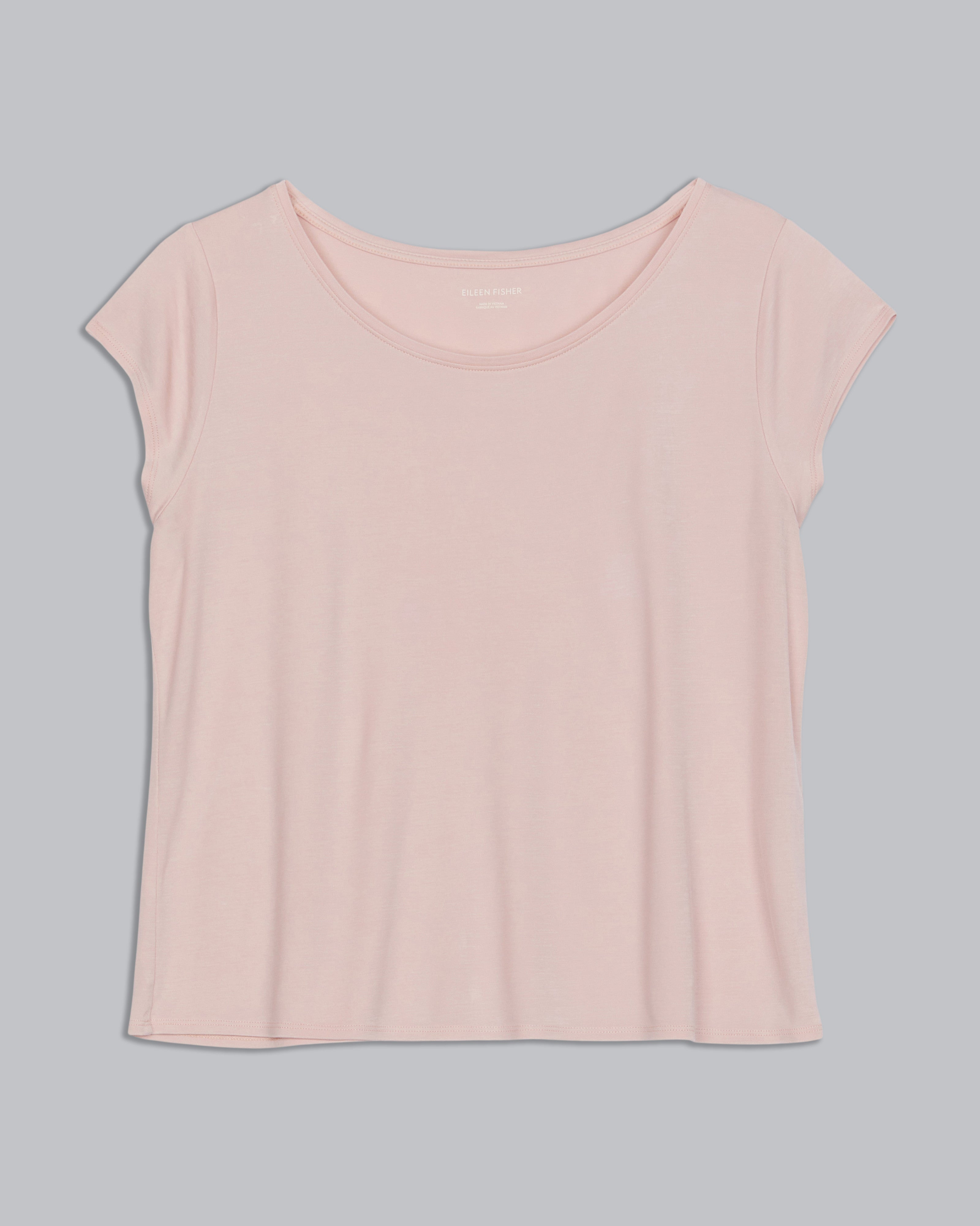 Tencel Interlock Tee – Eileen Fisher Renew
