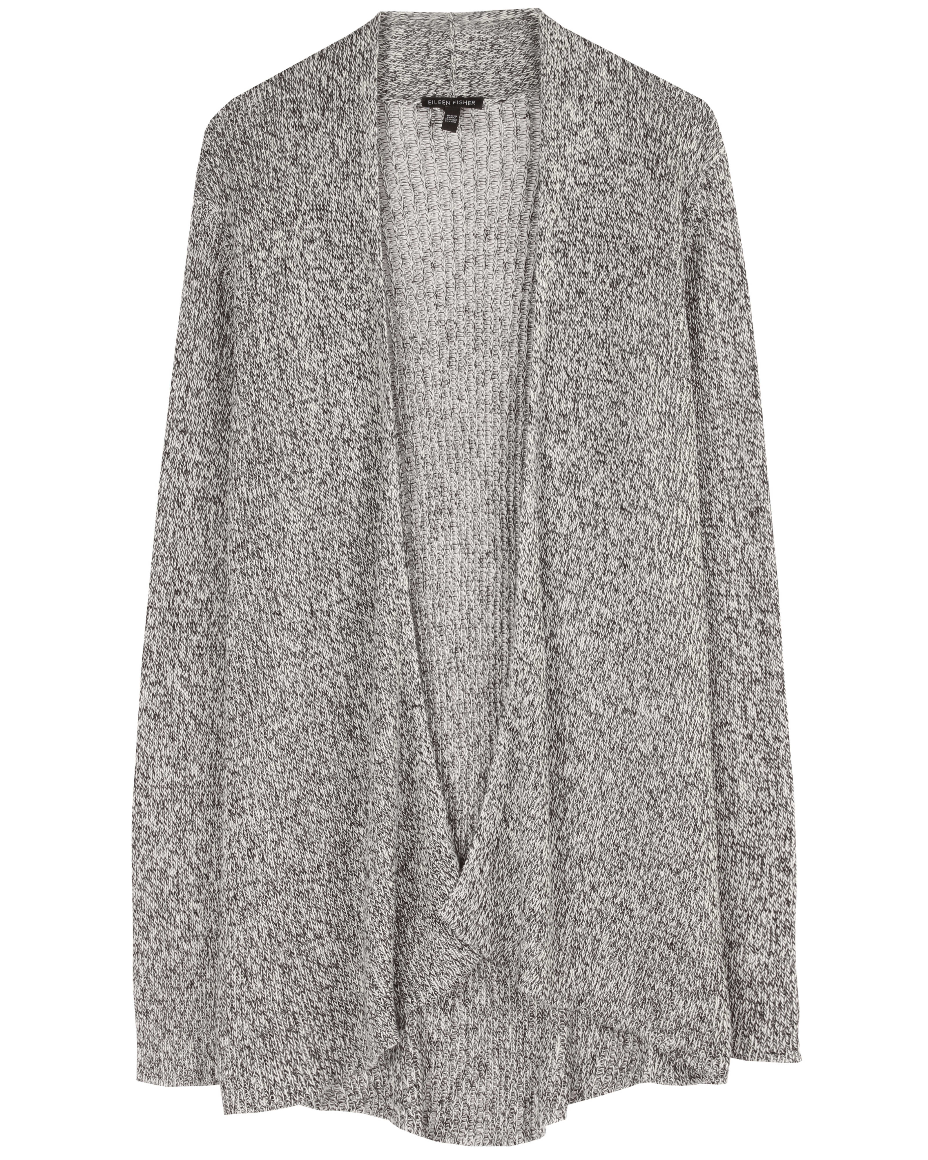 Washable Wool & Organic Linen Rib Cardigan – Eileen Fisher Renew
