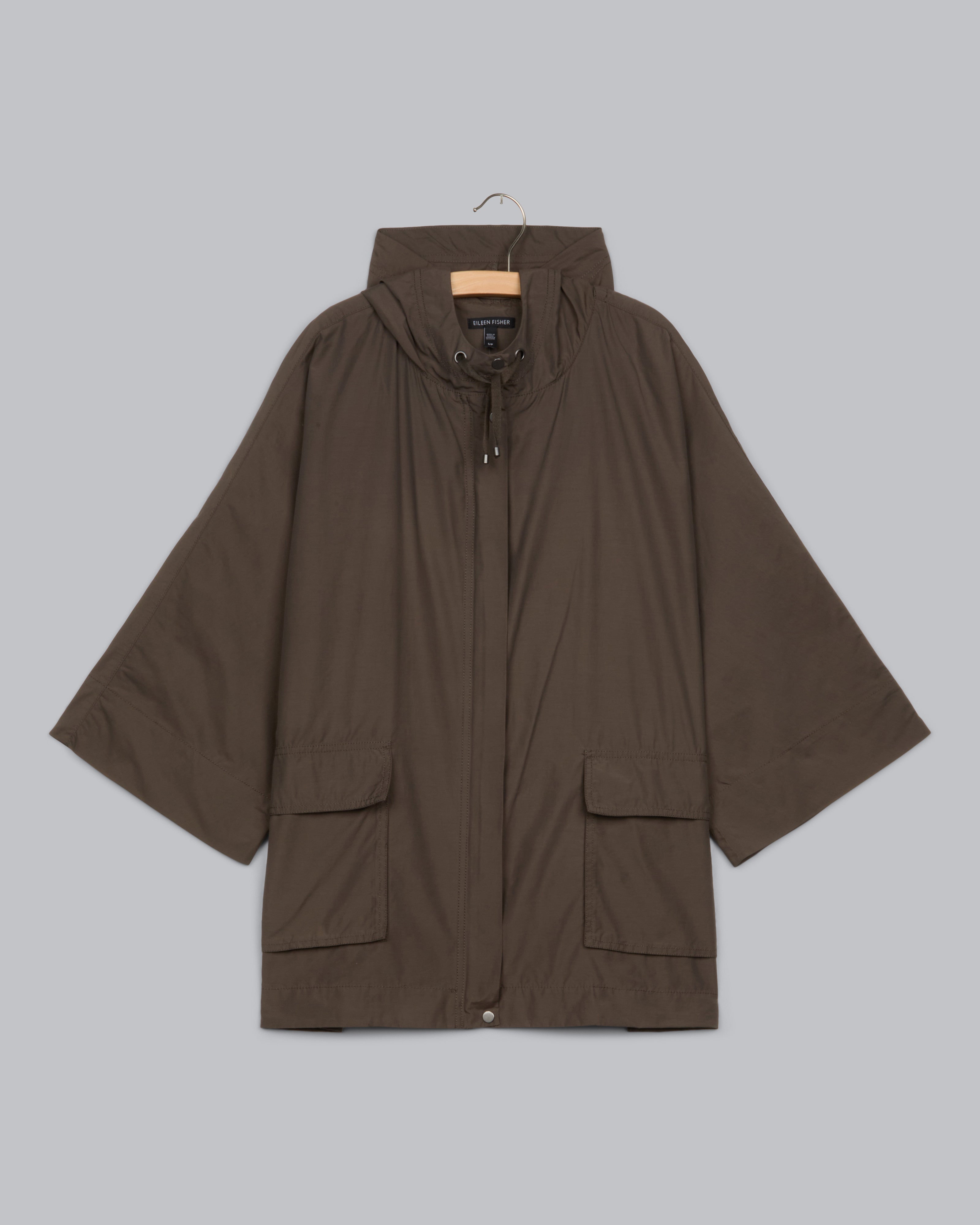 Light Organic Cotton Nylon Jacket – Eileen Fisher Renew