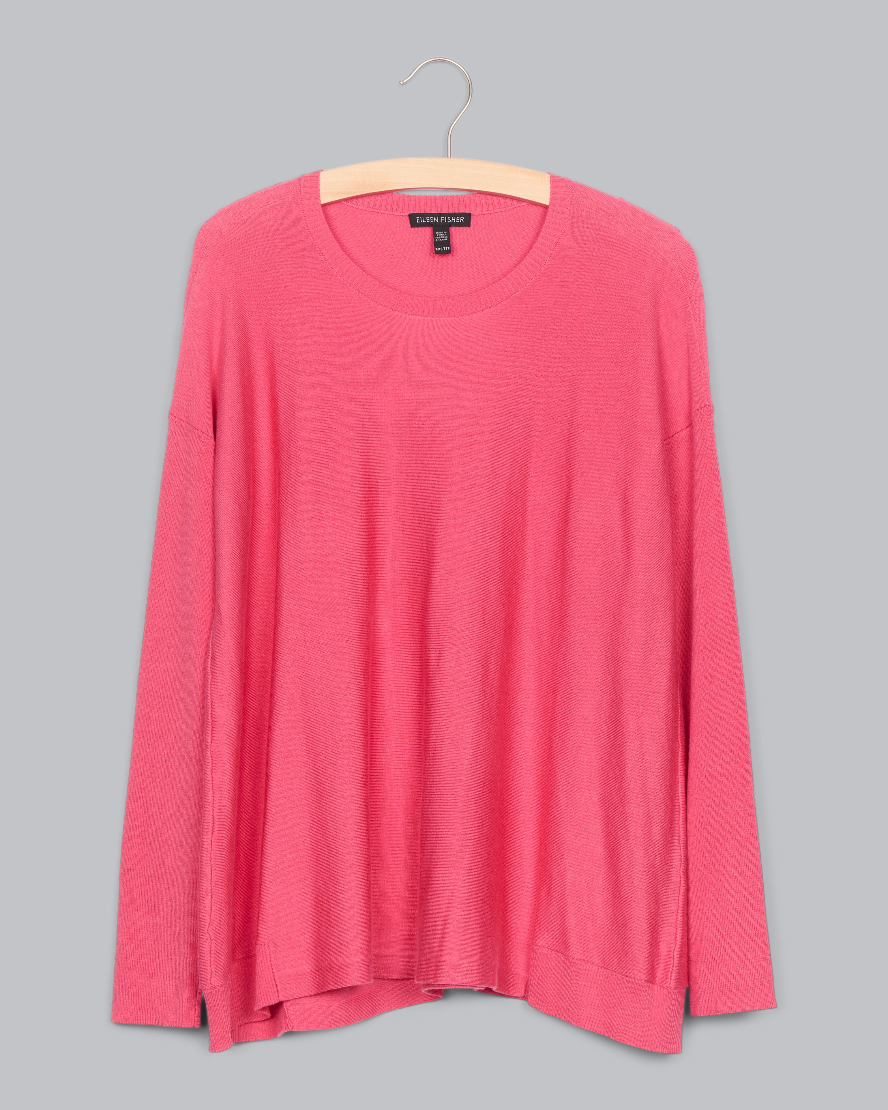 Lightweight Cozy Tencel Stretch Pullover – Eileen Fisher Renew