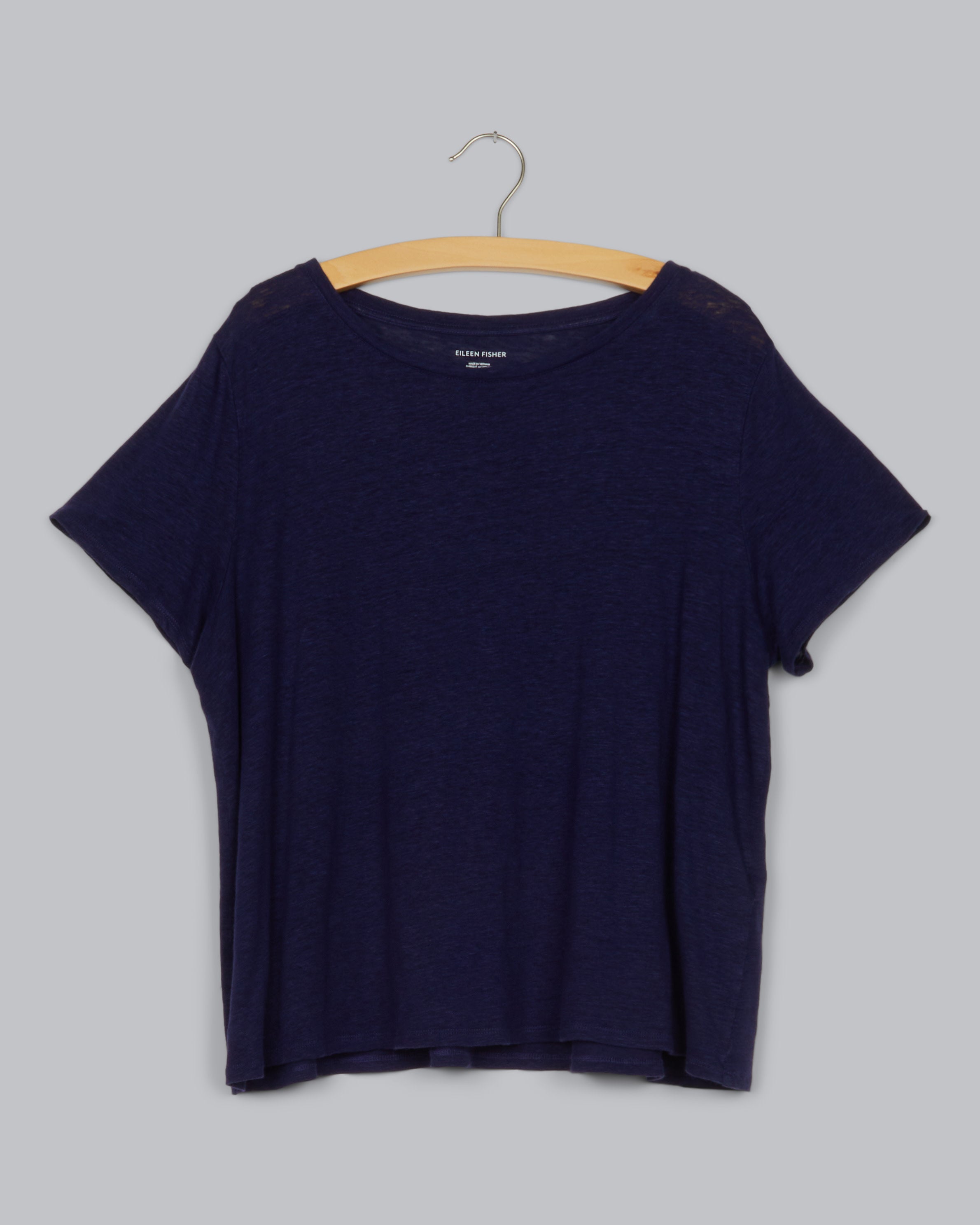 Organic Linen Jersey Tee – Eileen Fisher Renew