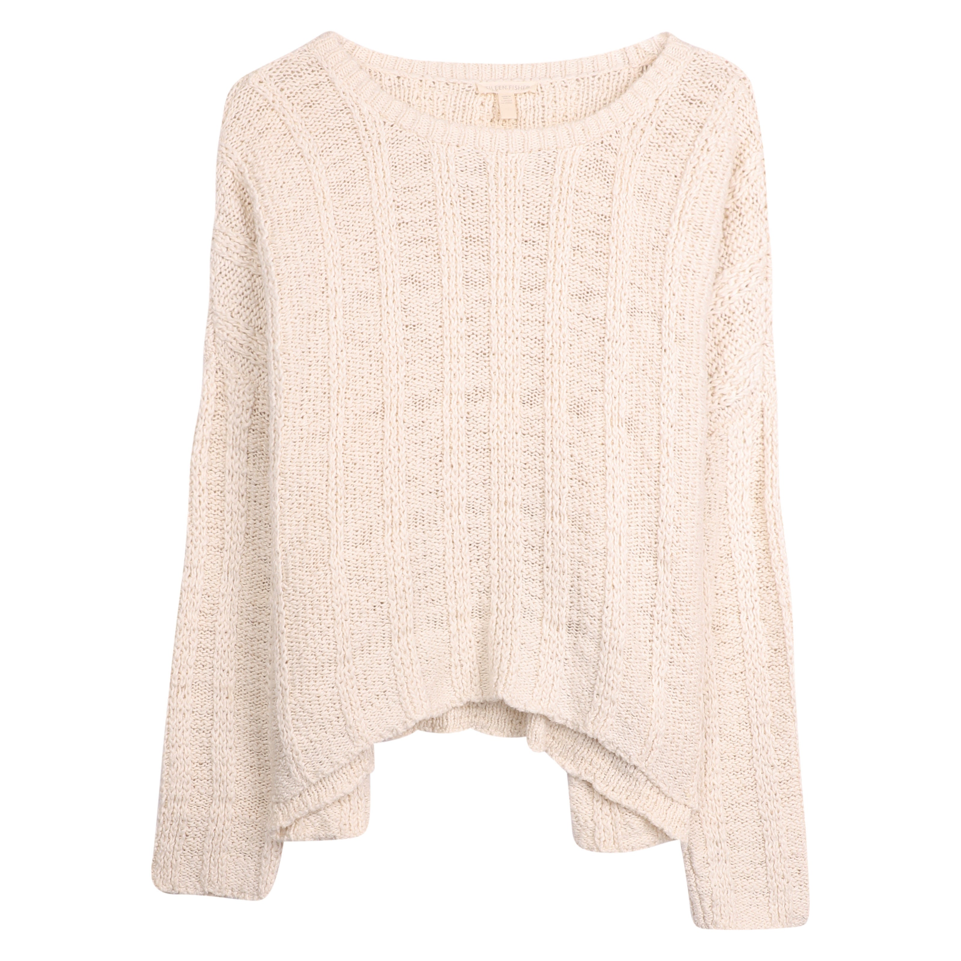 Peruvian Organic Cotton Texture Pullover – Eileen Fisher Renew