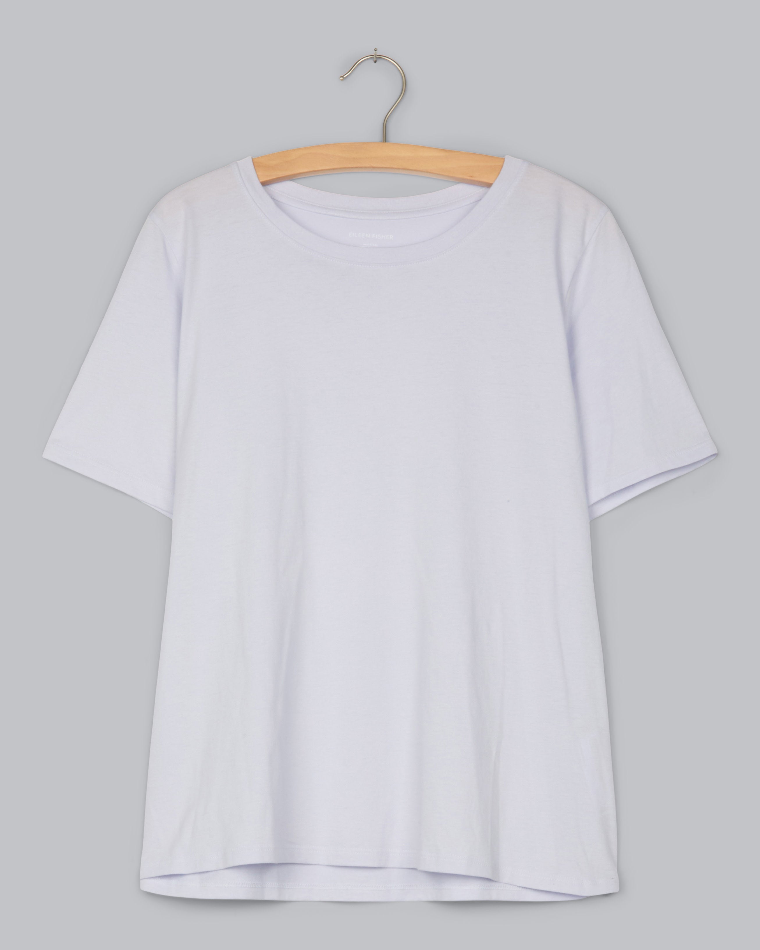 Organic Pima Cotton Jersey Round Neck Tee – Eileen Fisher Renew