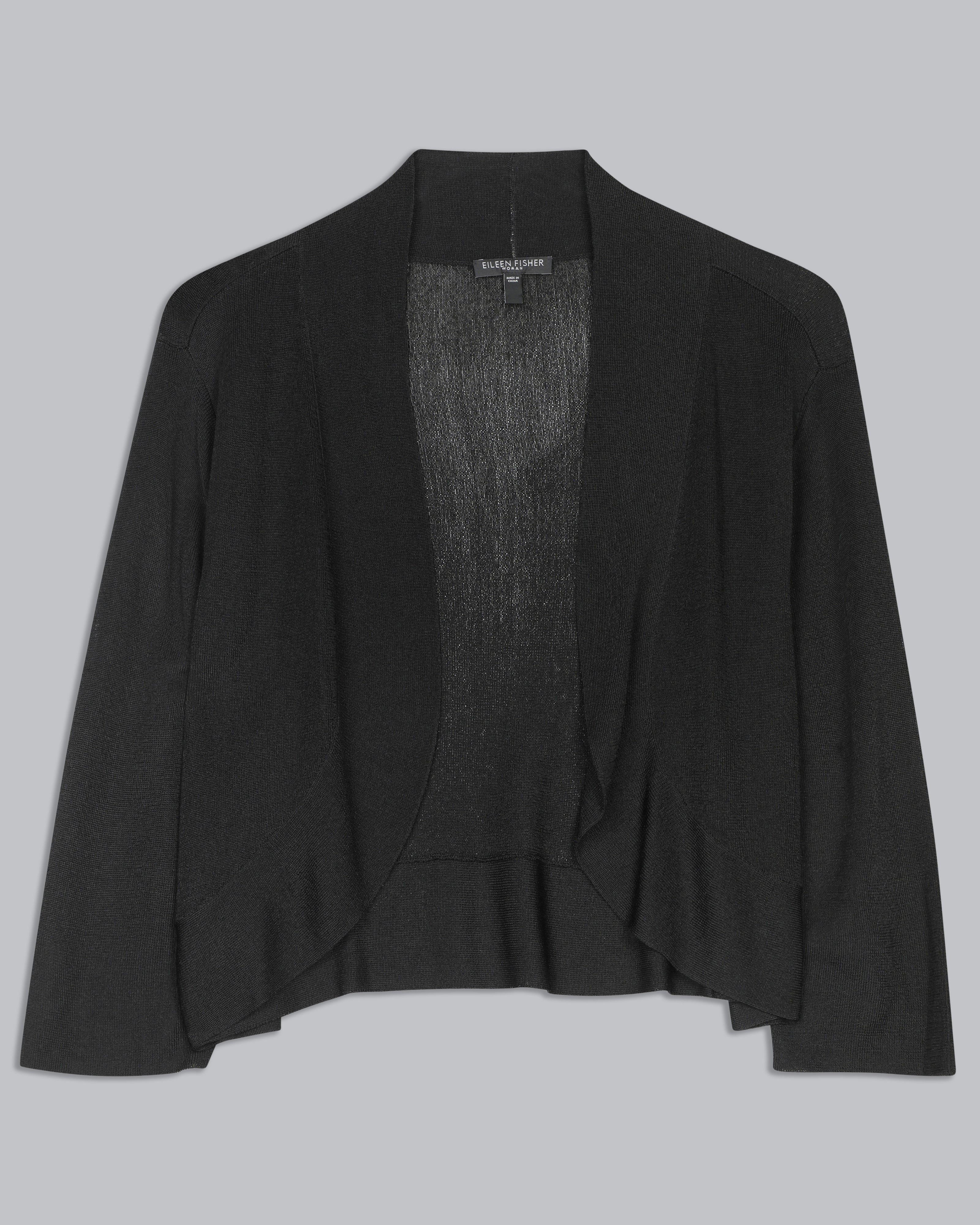 Rayon Nylon Crinkle Cardigan – Eileen Fisher Renew