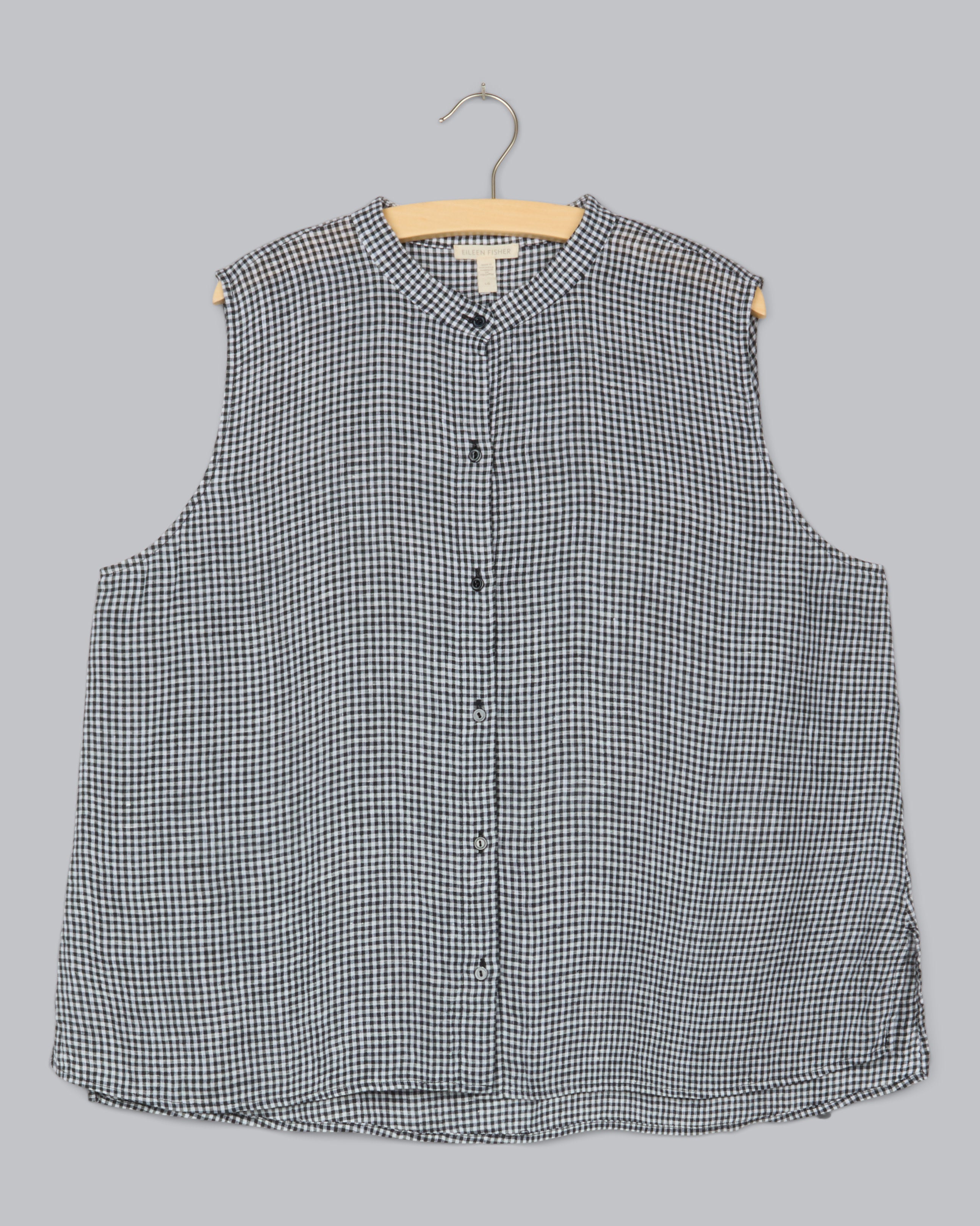 Organic Linen Check Shirt – Eileen Fisher Renew