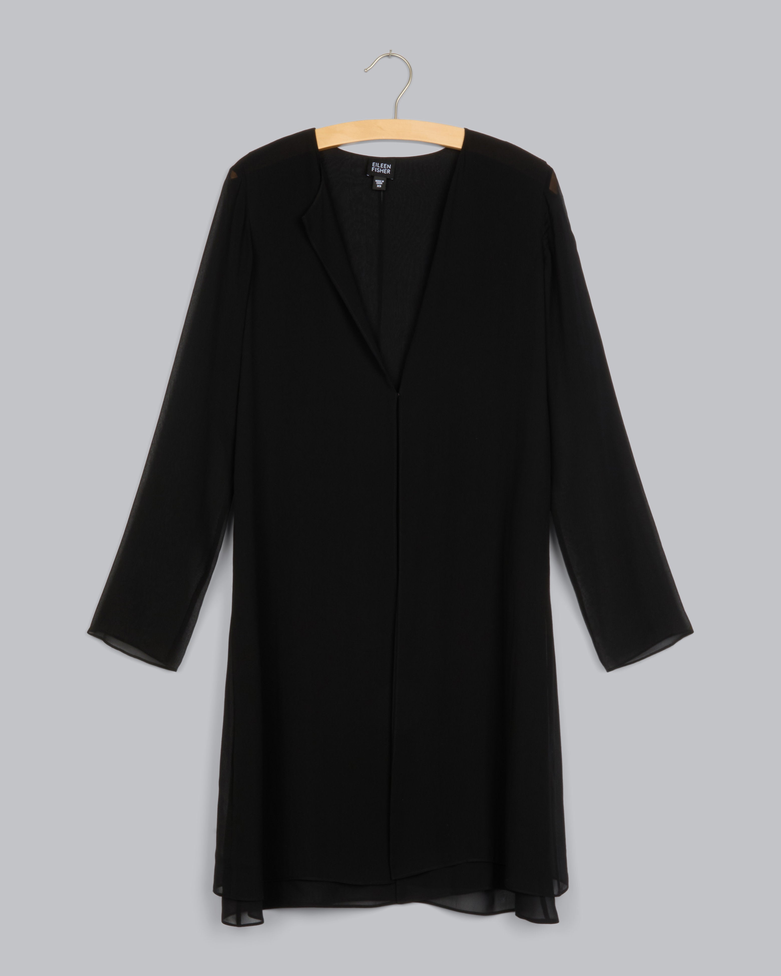 Sheer Silk Georgette Jacket – Eileen Fisher Renew