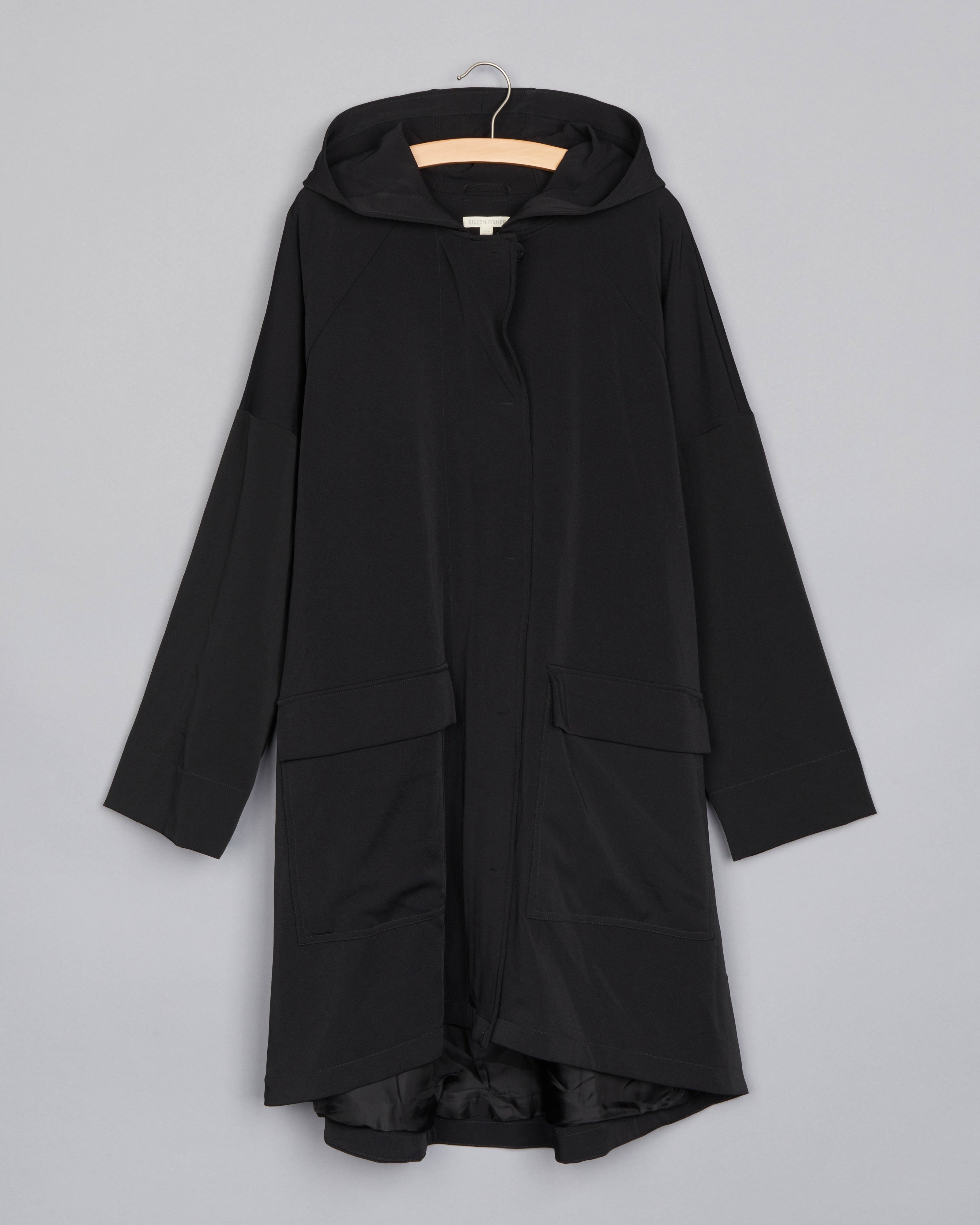 Recycled Polyester Stretch Rainwear Coat – Eileen Fisher Renew