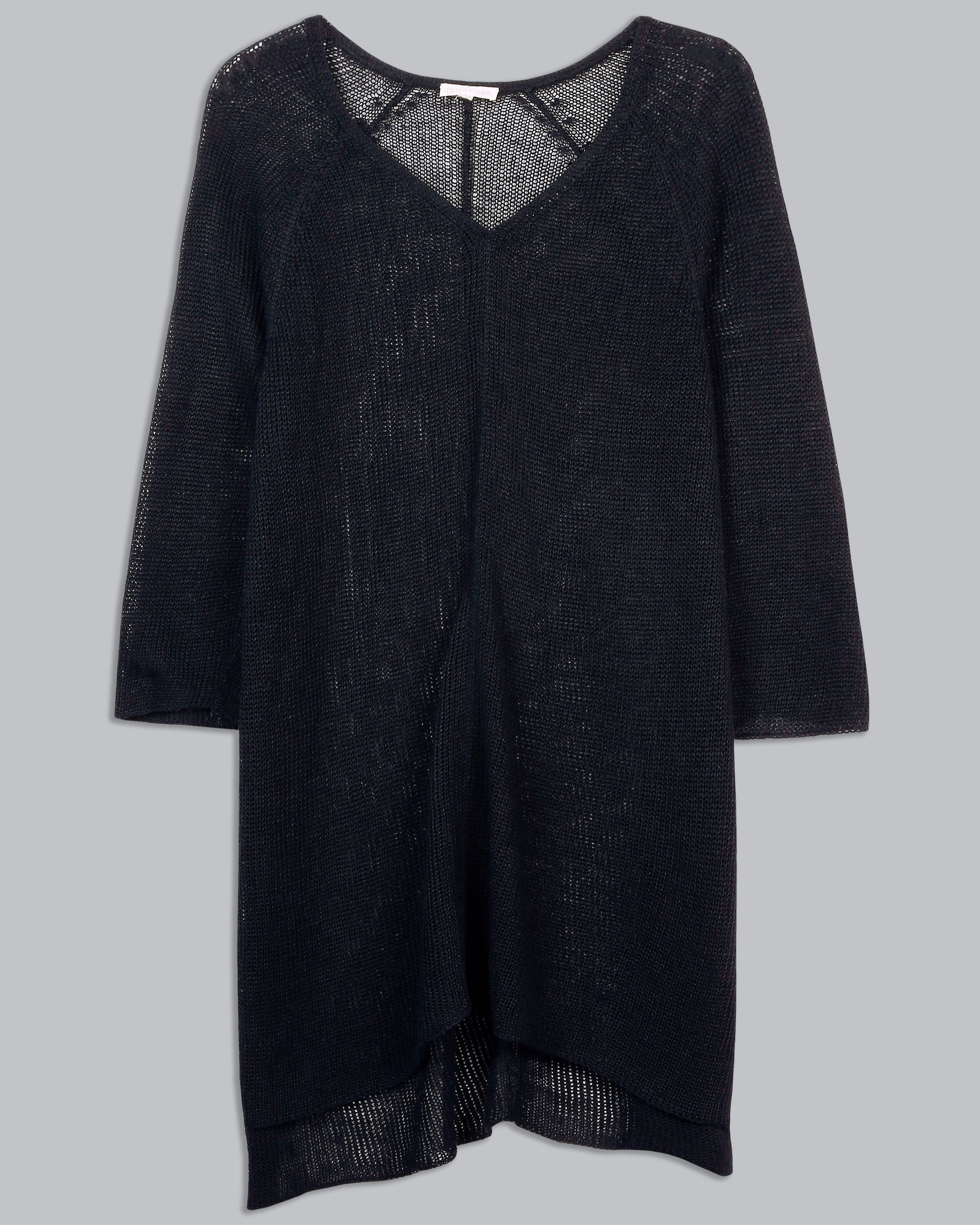 Fine Gauge Linen Mesh Pullover – Eileen Fisher Renew