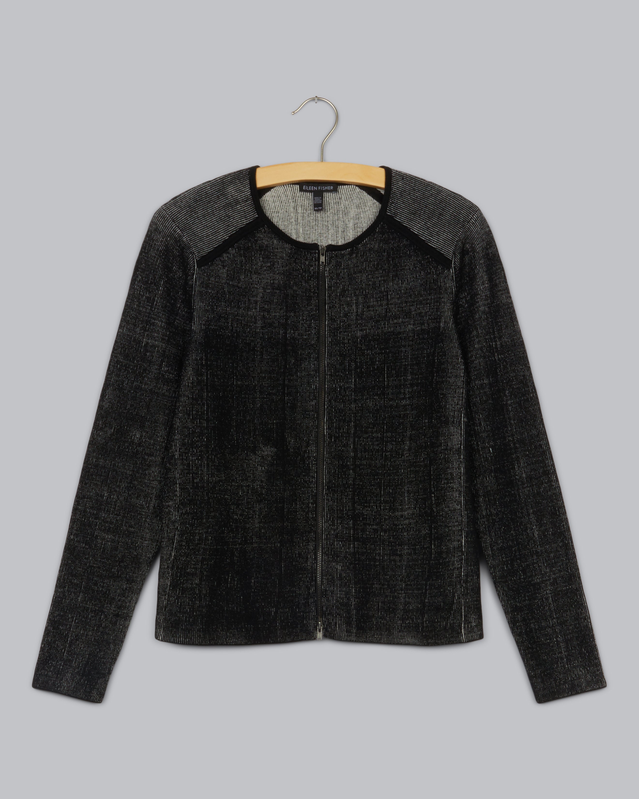 Silk Organic Cotton Interlock Jacket – Eileen Fisher Renew