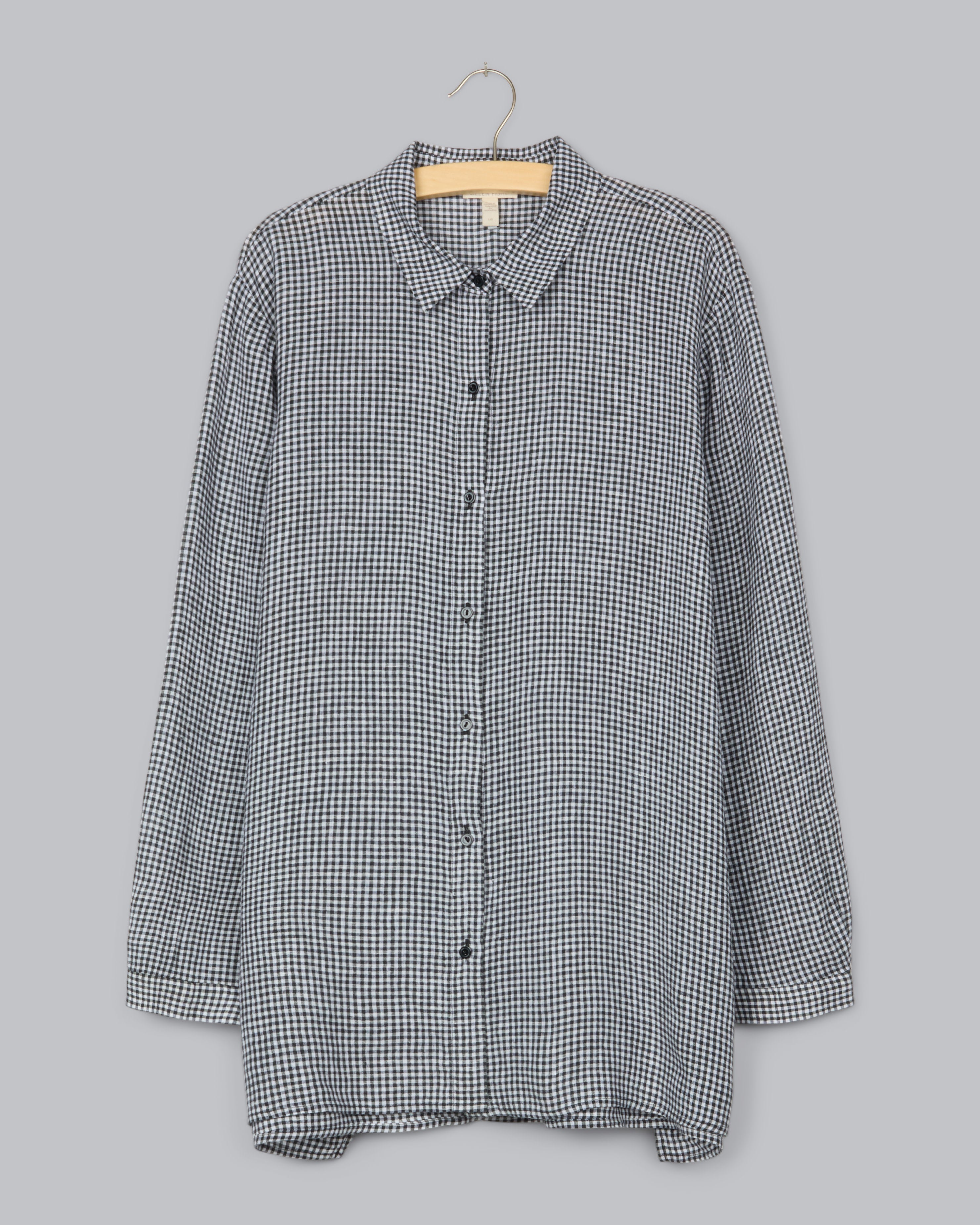 Organic Linen Check Shirt – Eileen Fisher Renew