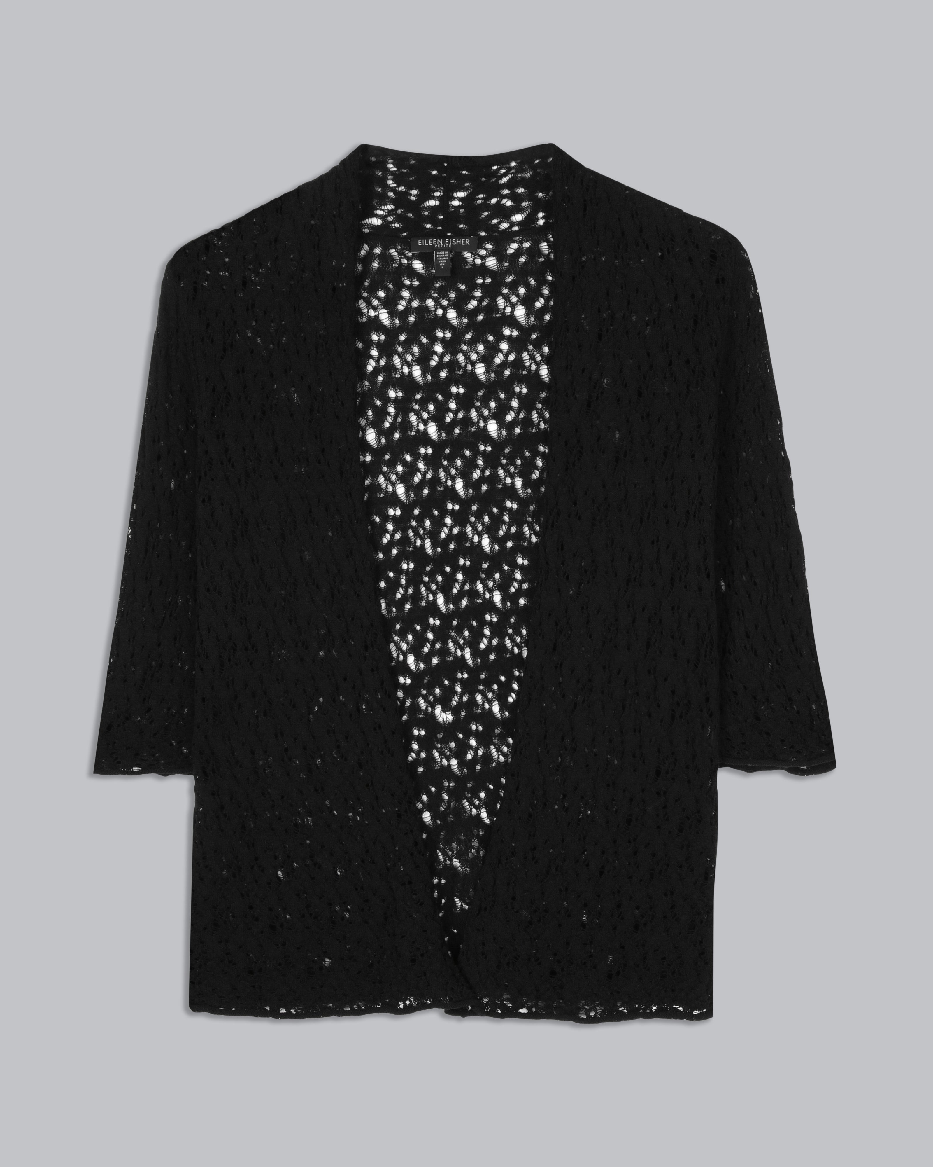 Washable Wool Lace Cardigan – Eileen Fisher Renew