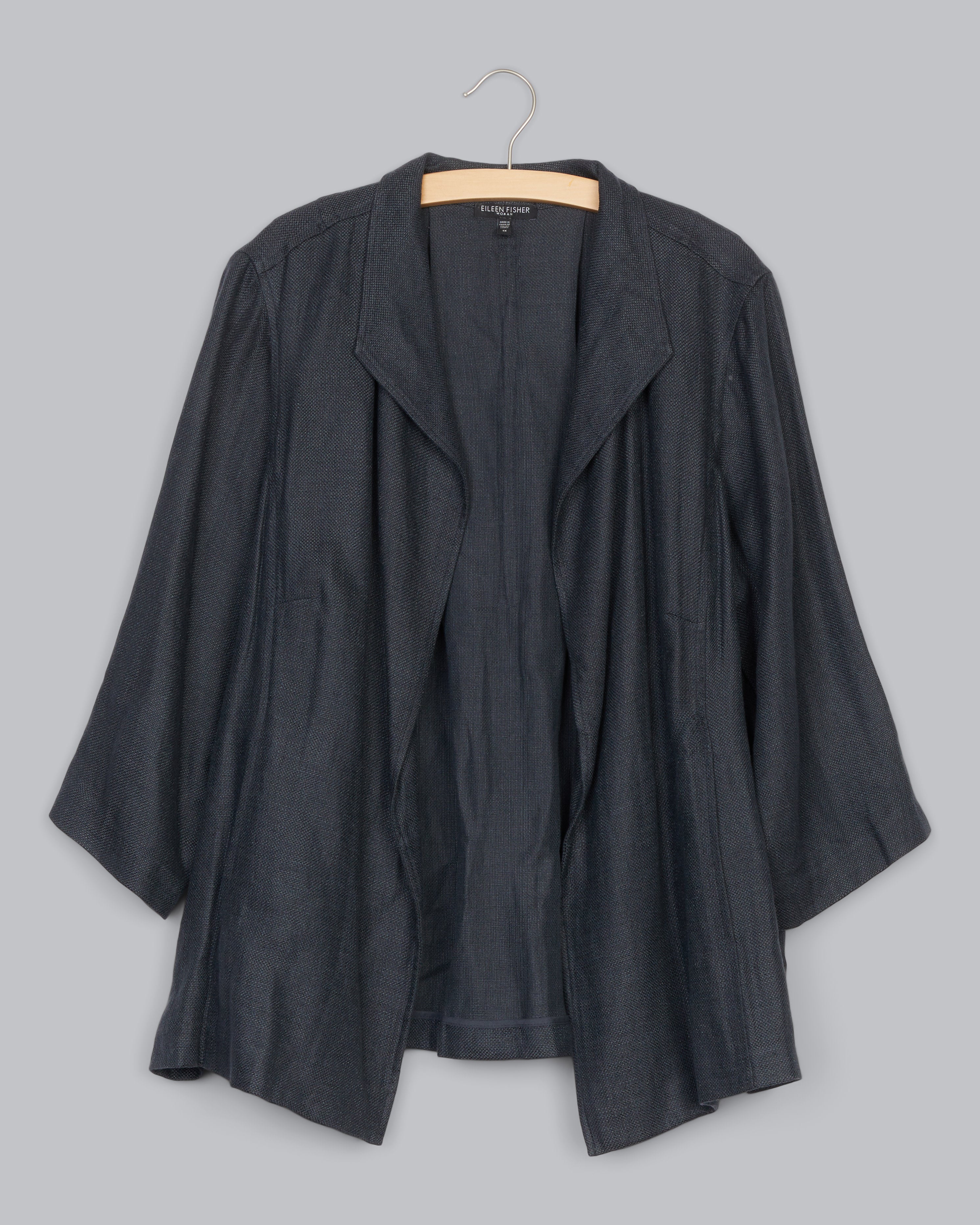 Linen Basket Sheen Jacket – Eileen Fisher Renew