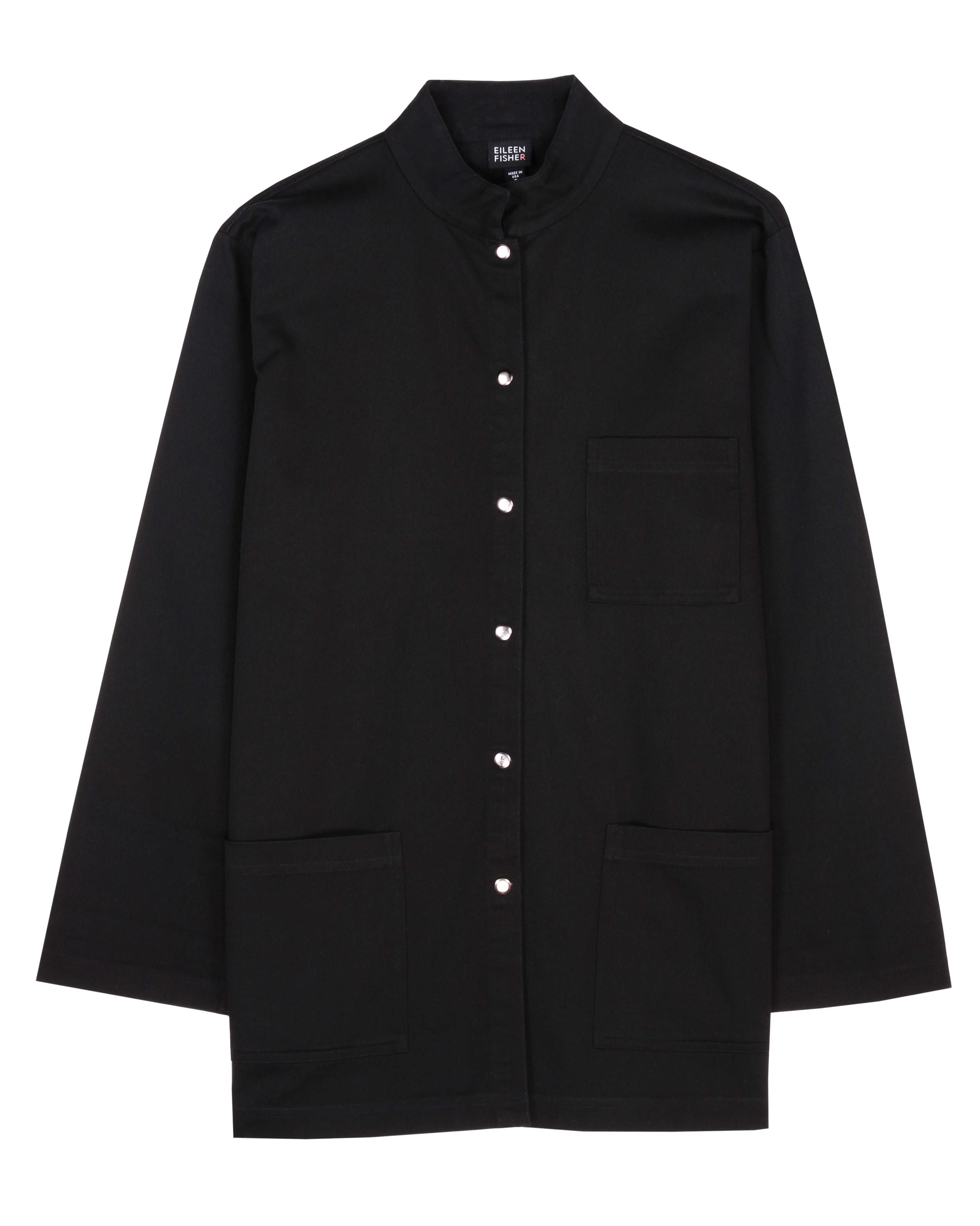 Brushed Cotton Stretch Twill Jacket – Eileen Fisher Renew