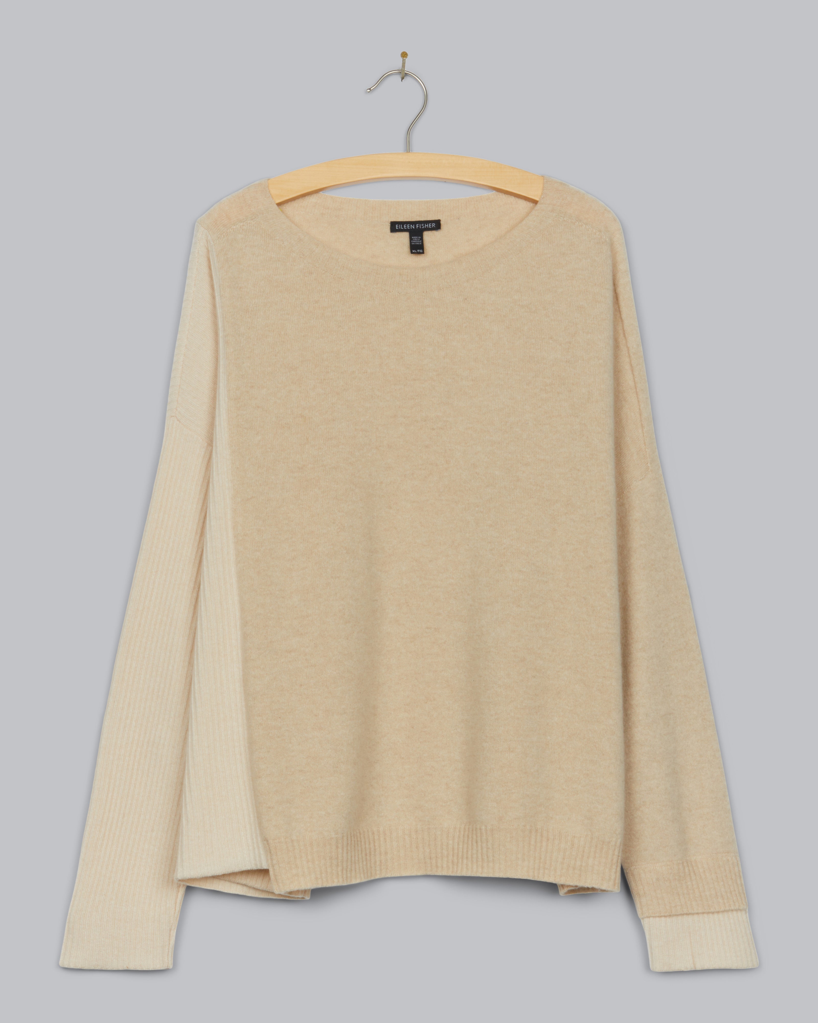 Italian Undyed Cashmere Pullover – Eileen Fisher Renew