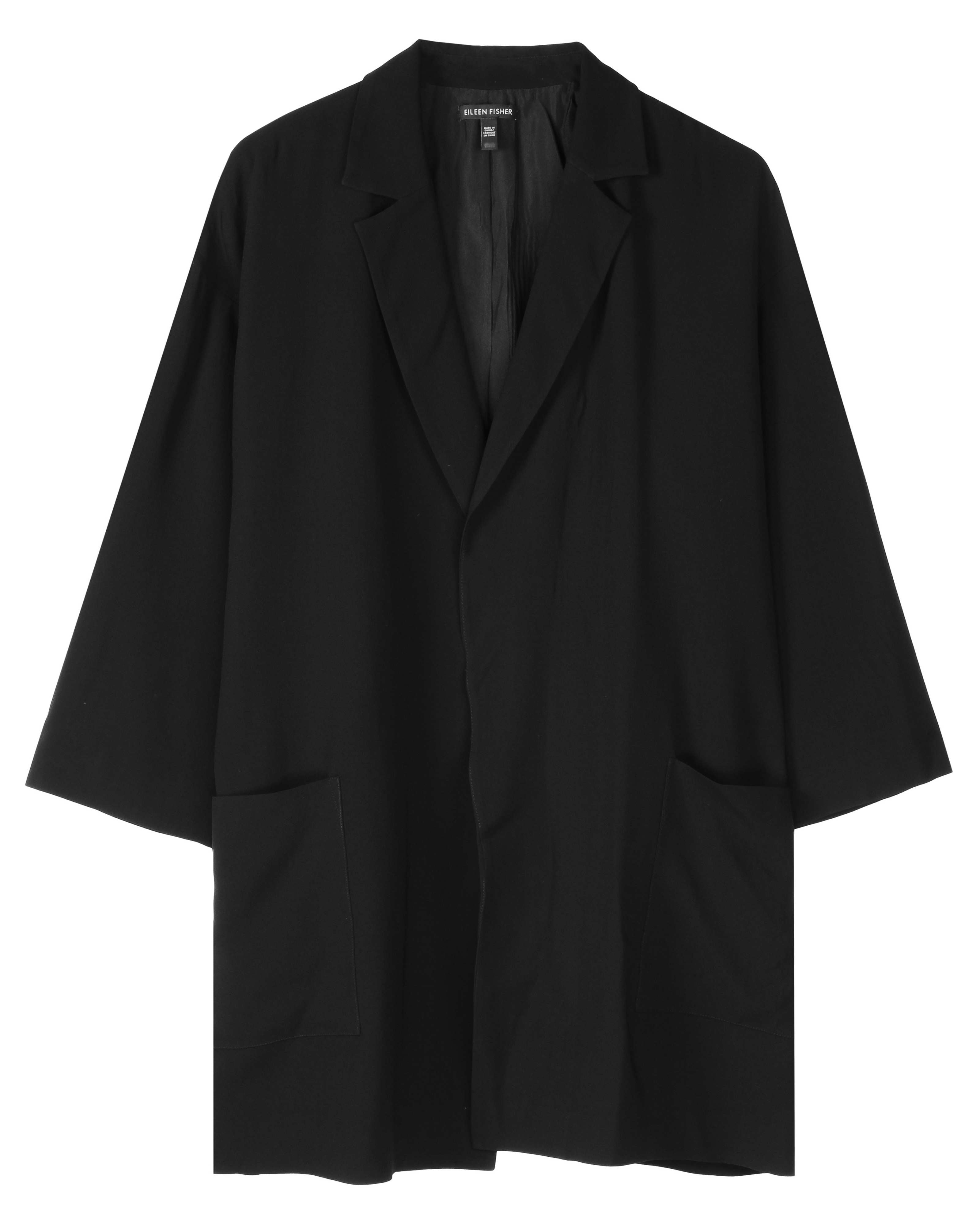 Silk Georgette Crepe Jacket – Eileen Fisher Renew