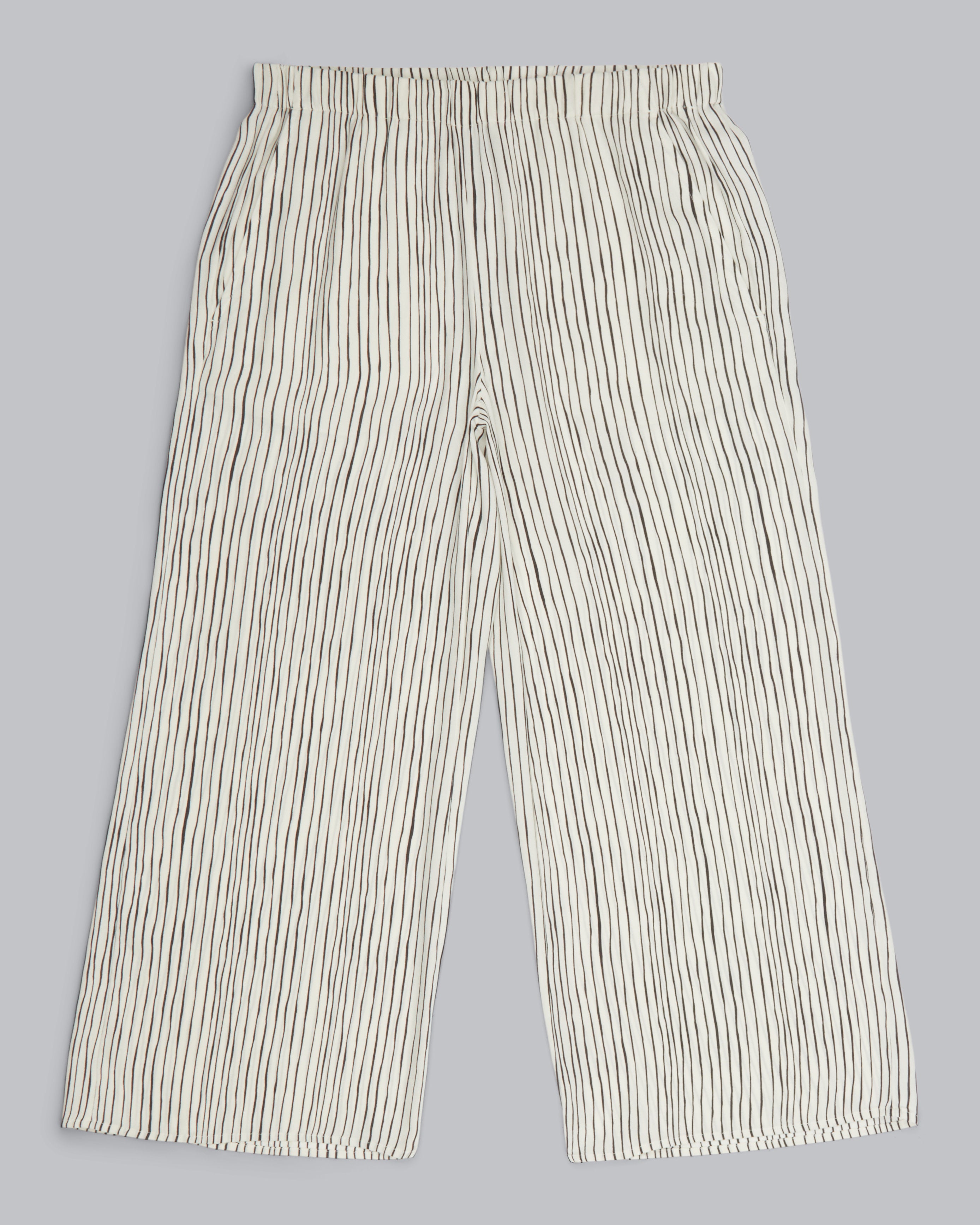 Linear Printed Silk Crepe Pant – Eileen Fisher Renew