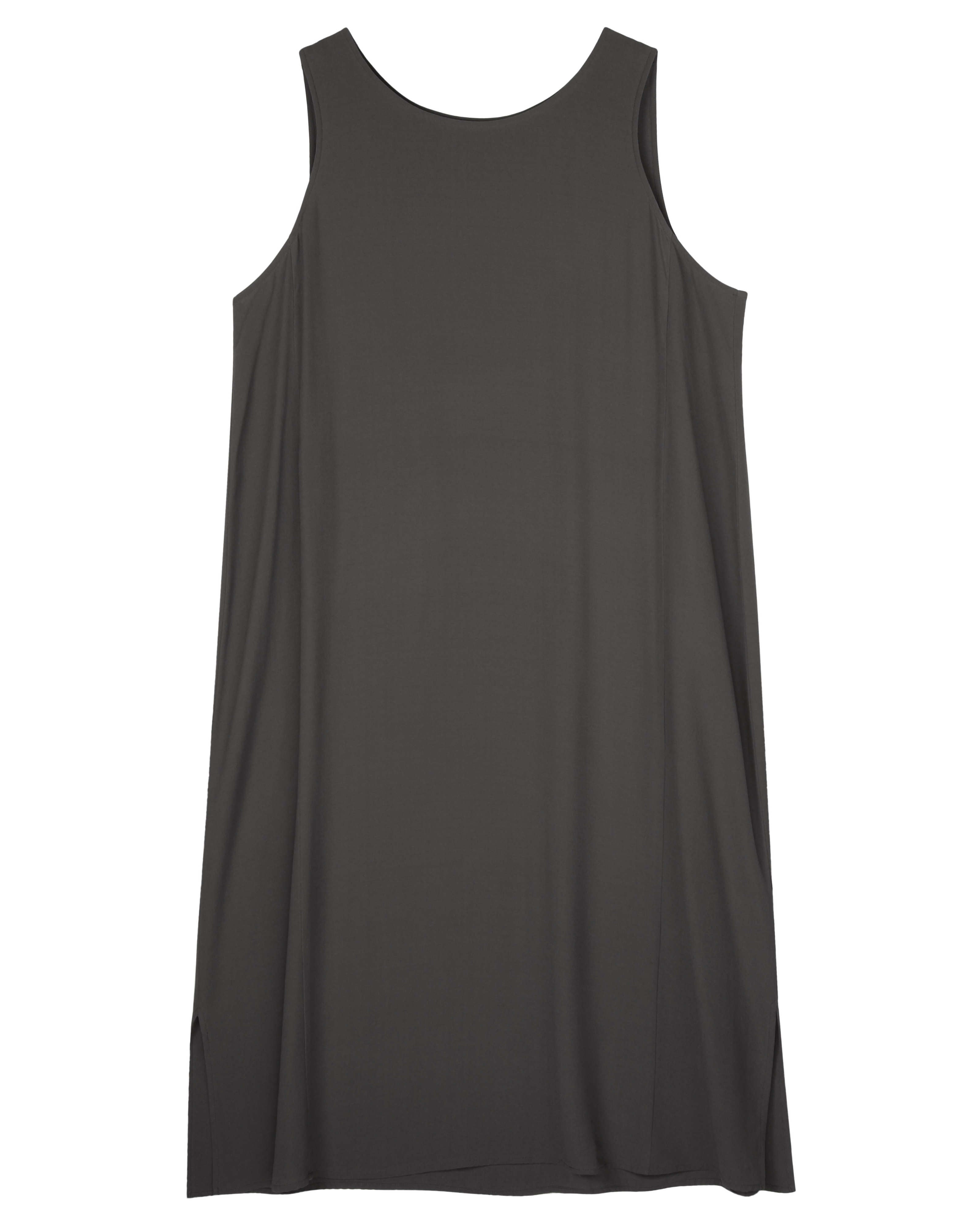 Silk Georgette Crepe Dress – Eileen Fisher Renew