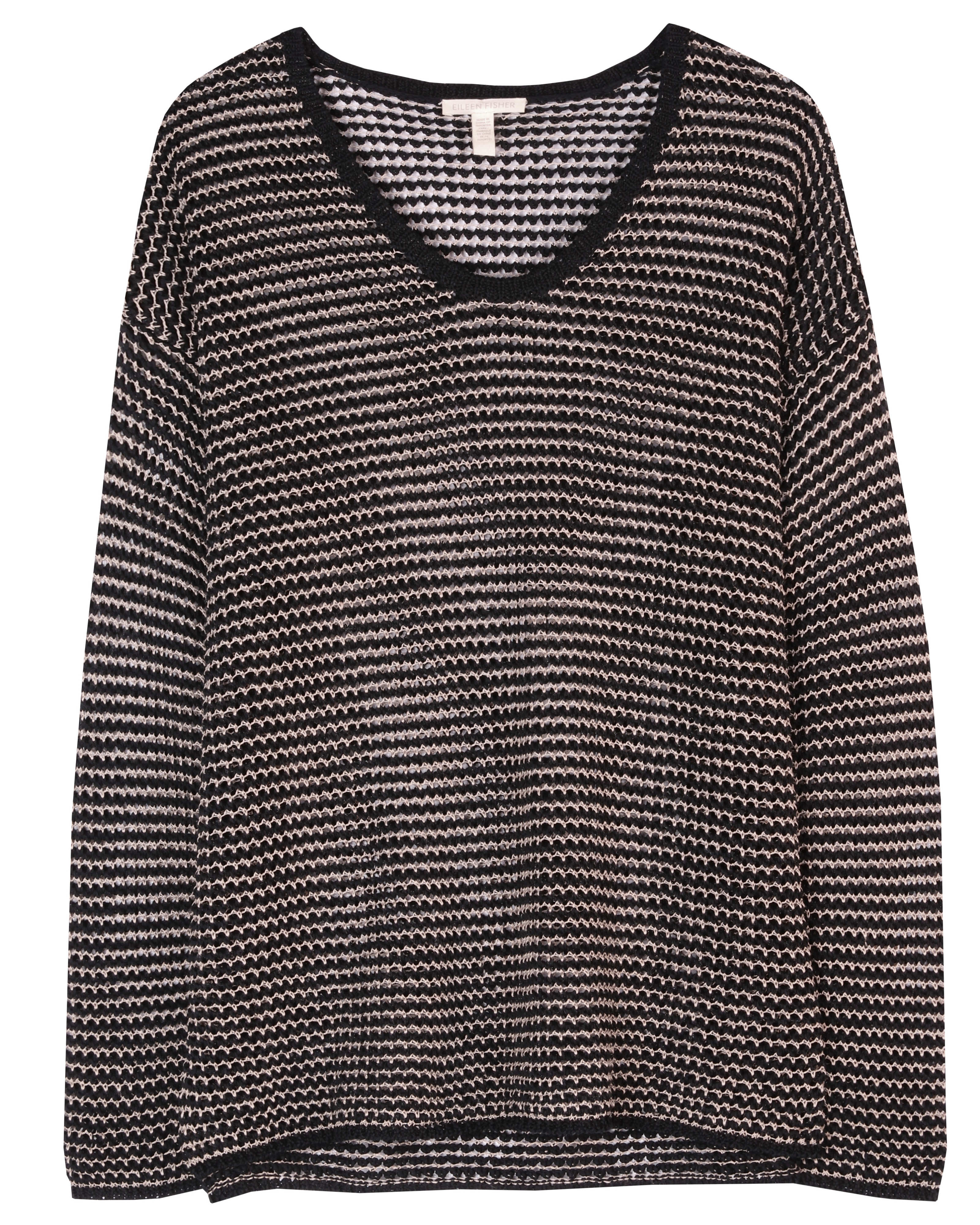 Fine Crisp Organic Cotton Mesh Pullover – Eileen Fisher Renew