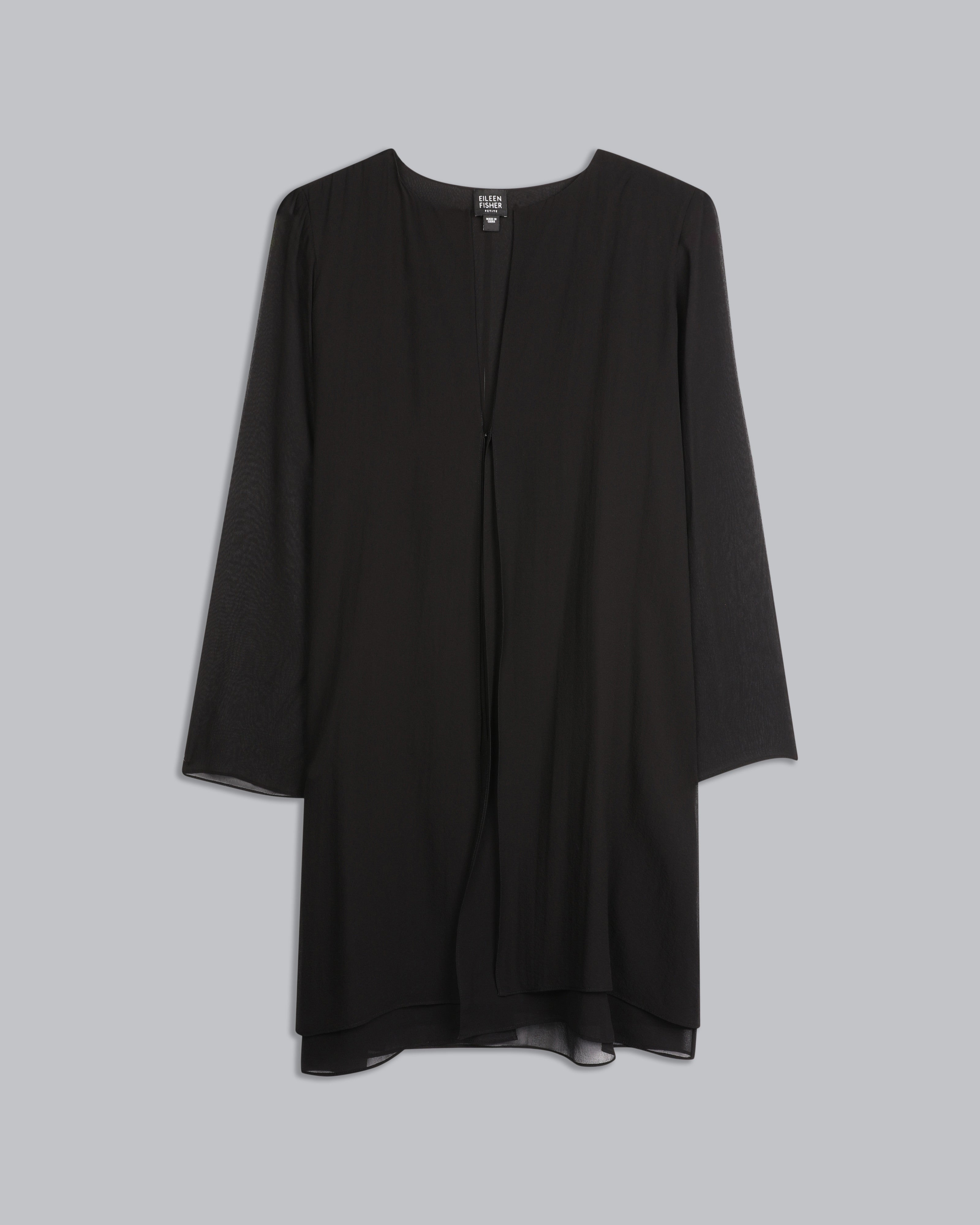 Sheer Silk Georgette Jacket – Eileen Fisher Renew