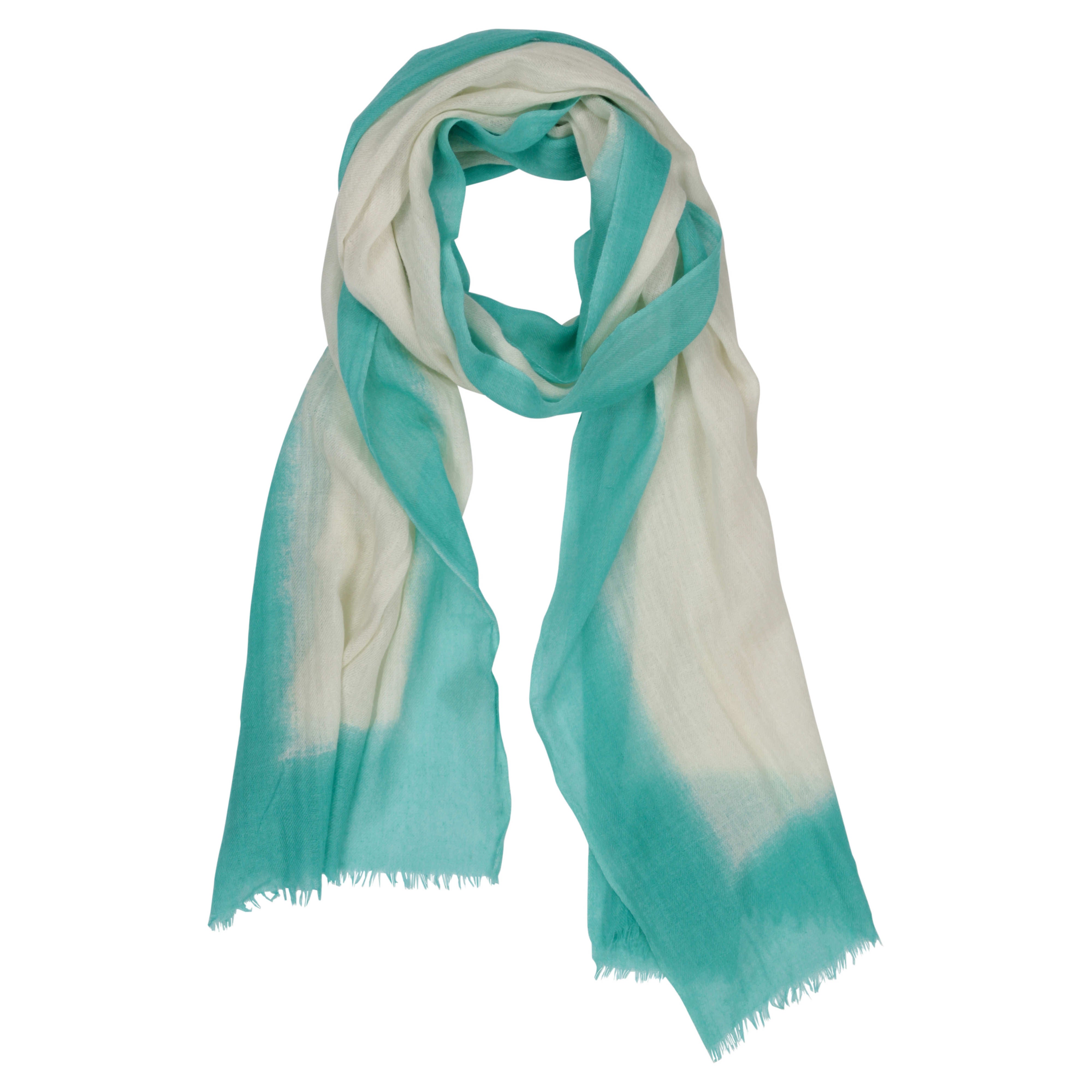 Neon Border Silk Wool Scarf – Eileen Fisher Renew