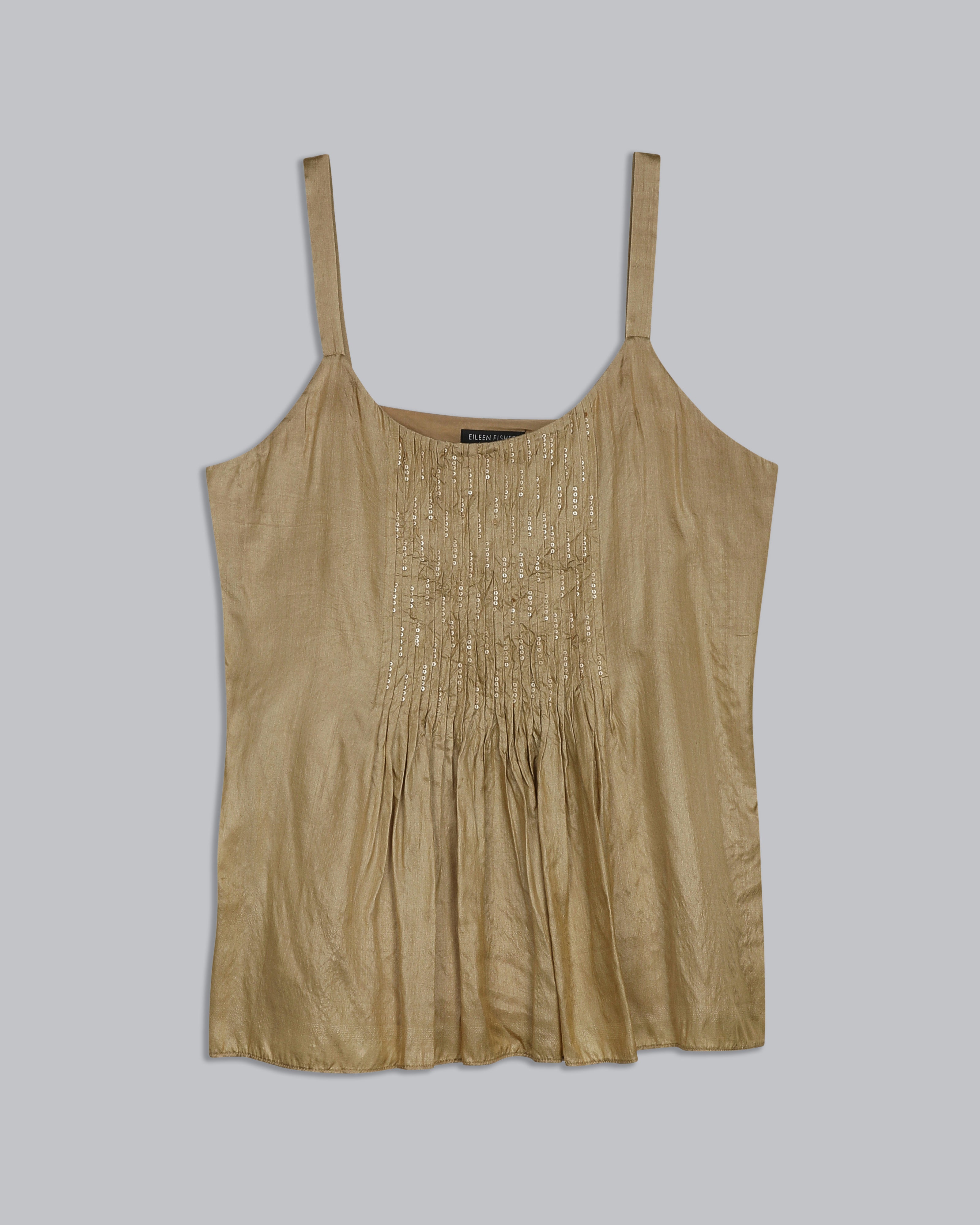Rumpled Silk Tussah Tank – Eileen Fisher Renew