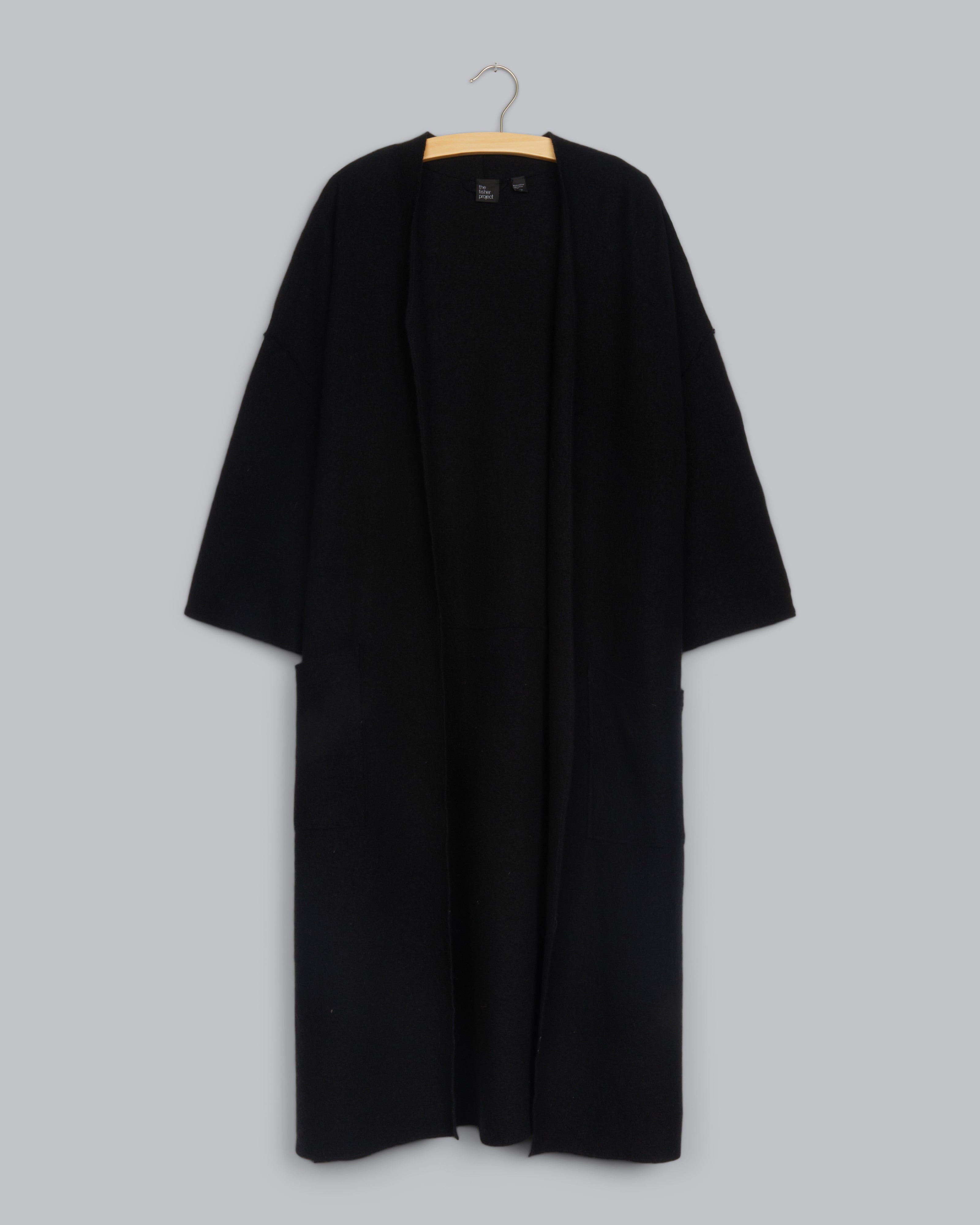 Lightweight Boiled Wool Coat – Eileen Fisher Renew