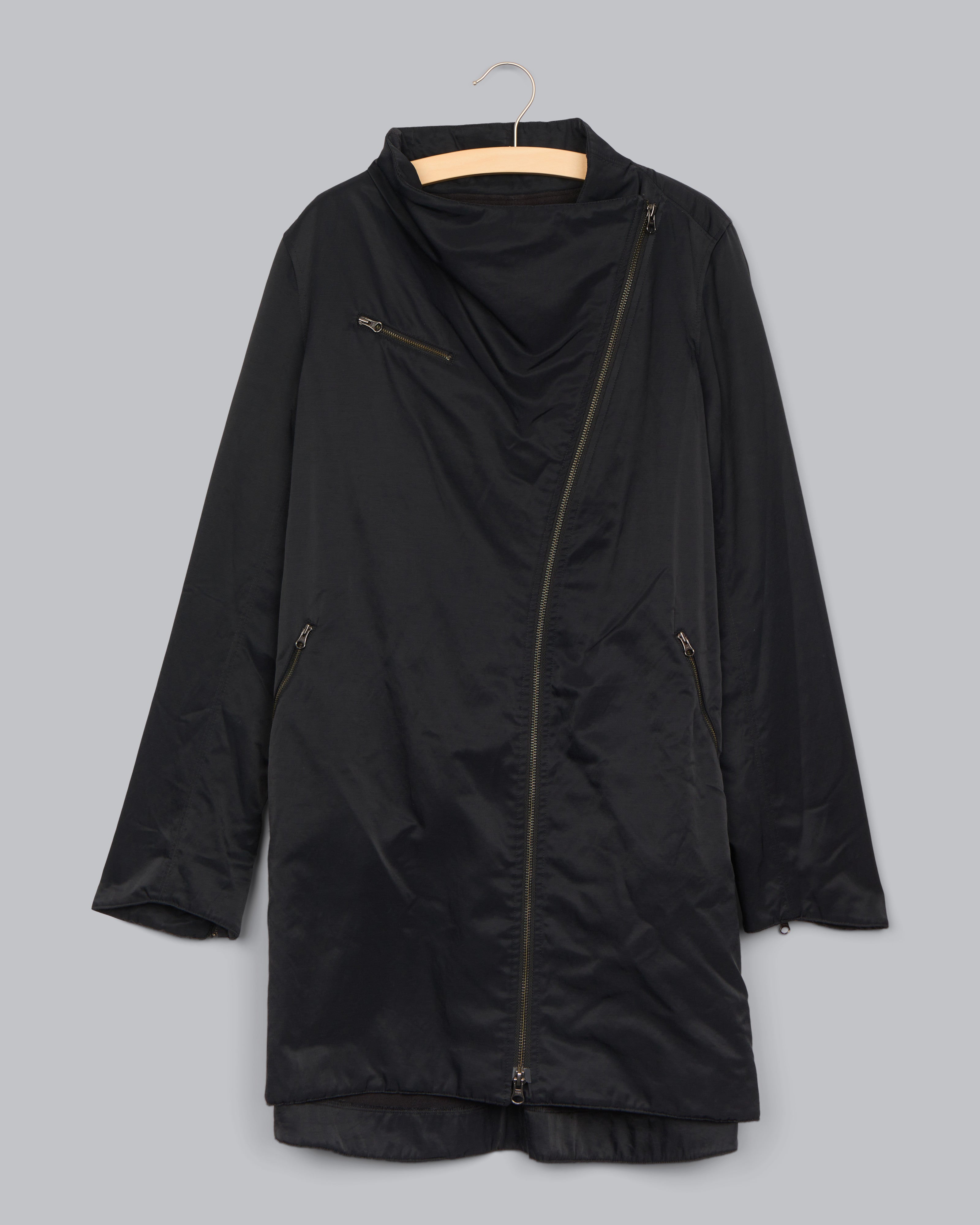 Cotton Nylon with Fleece Lining Coat – Eileen Fisher Renew