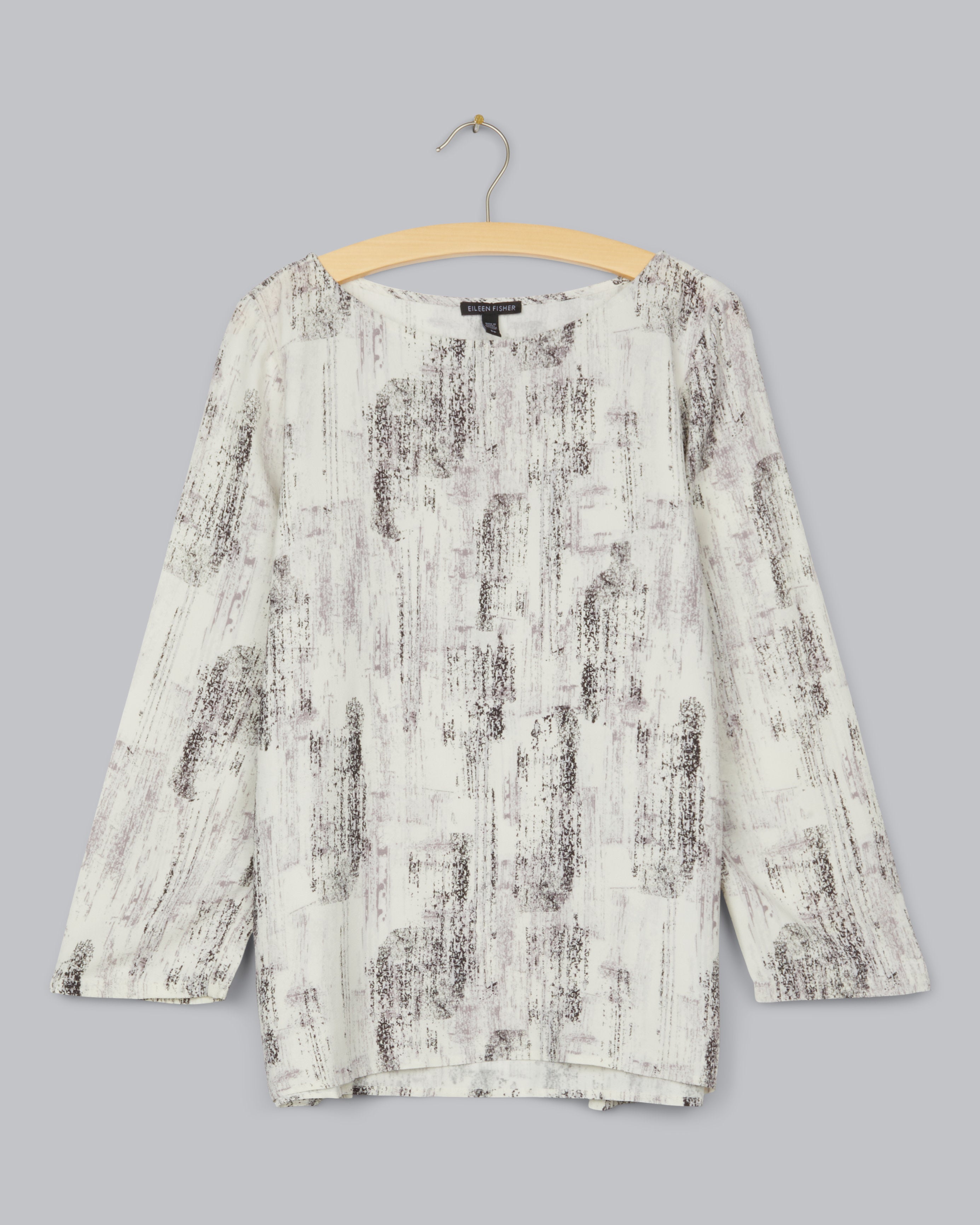 Birch Bark Pritned Tencel Viscose Shirt – Eileen Fisher Renew