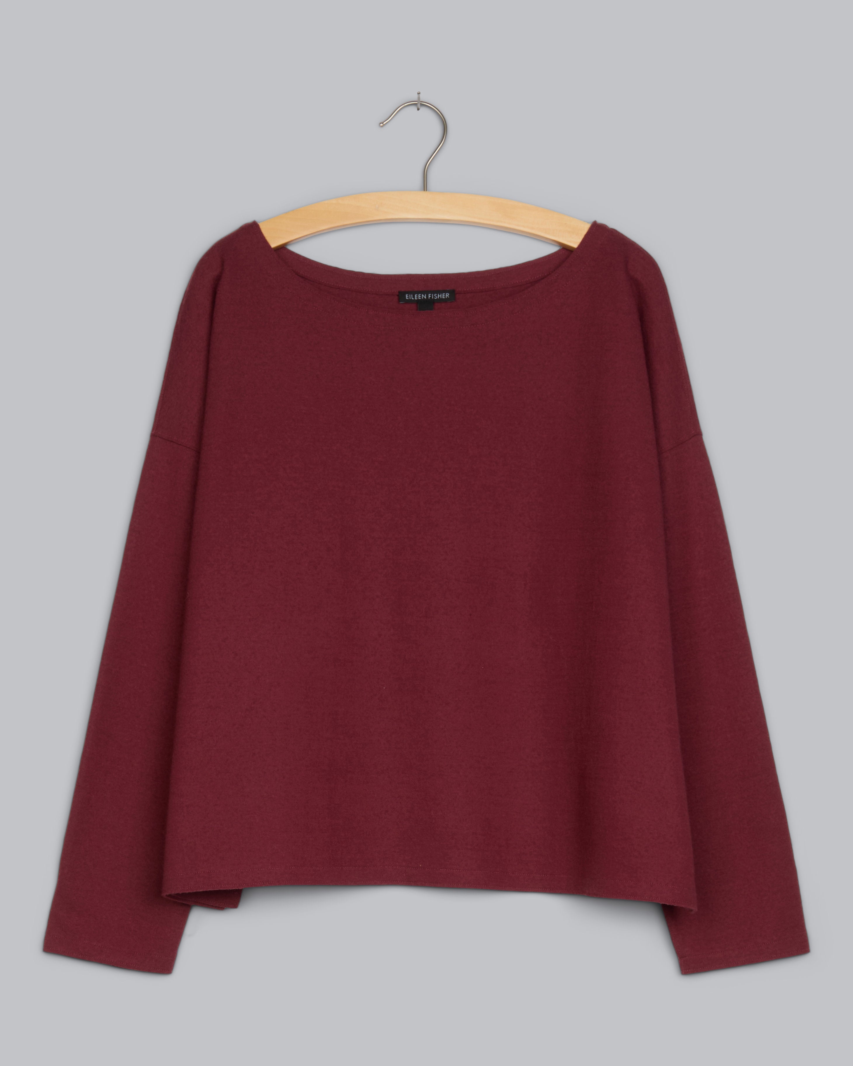 Boiled Wool Jersey Shirt – Eileen Fisher Renew