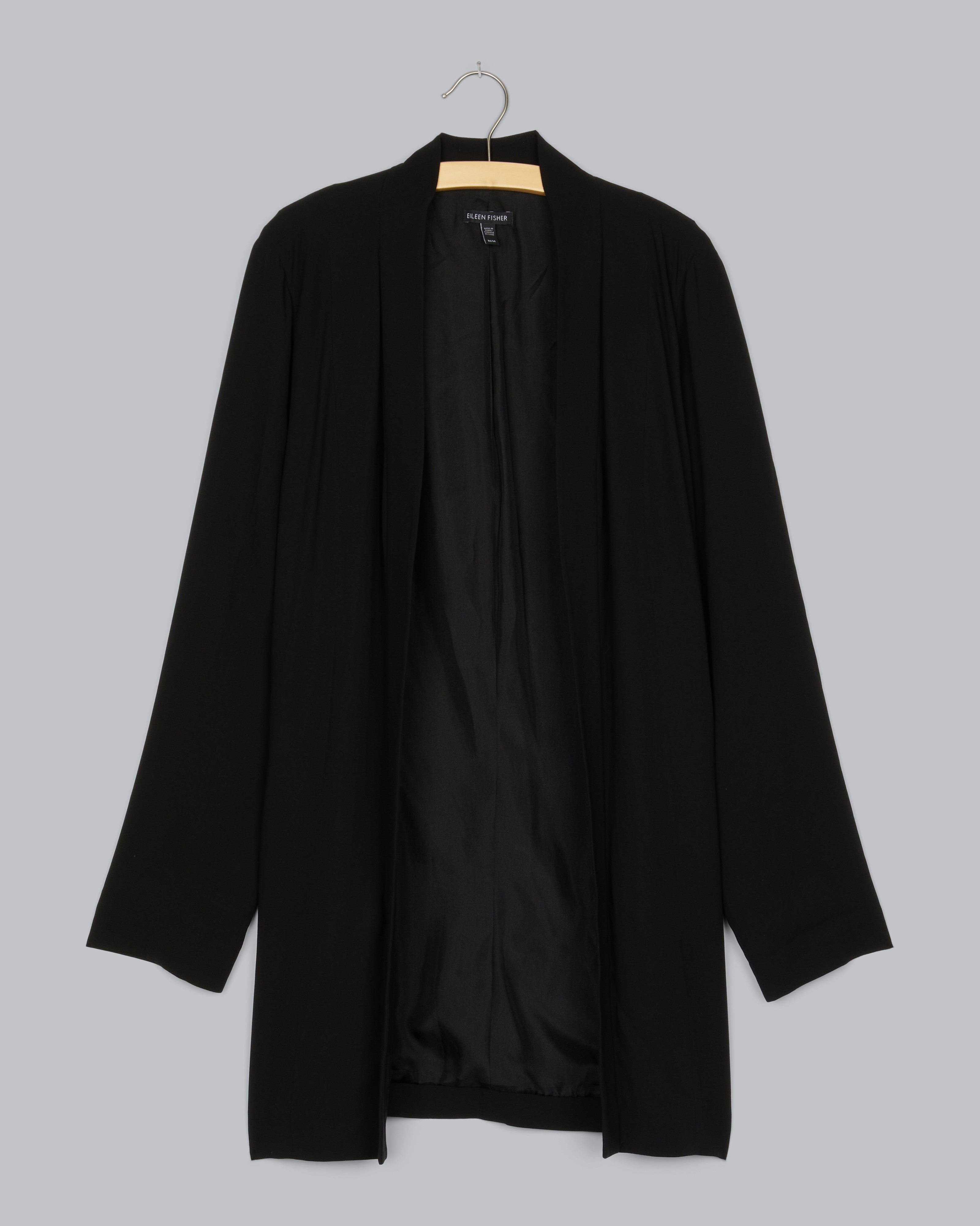 Silk Georgette Crepe Jacket – Eileen Fisher Renew