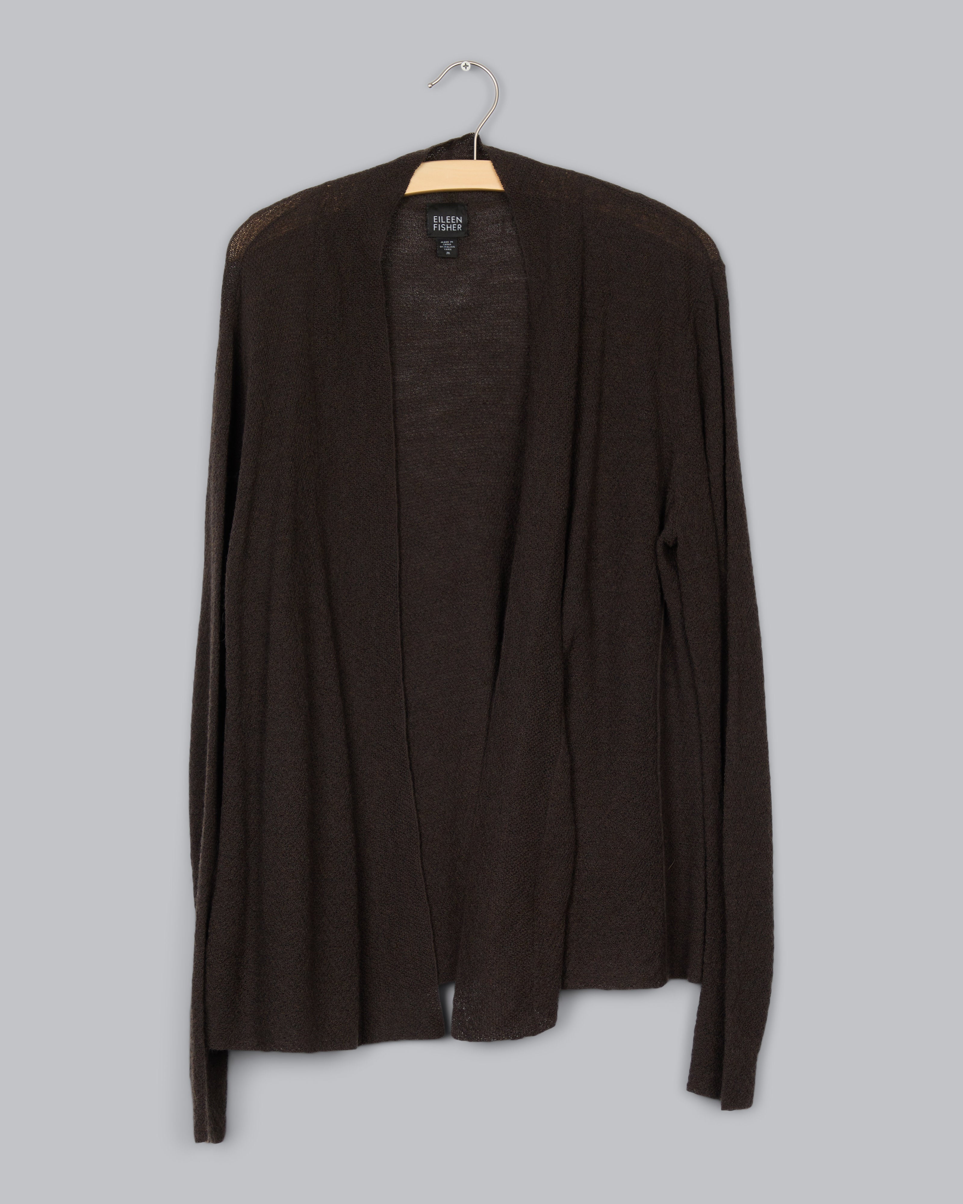 Washable Wool Fine Crepe Cardigan – Eileen Fisher Renew