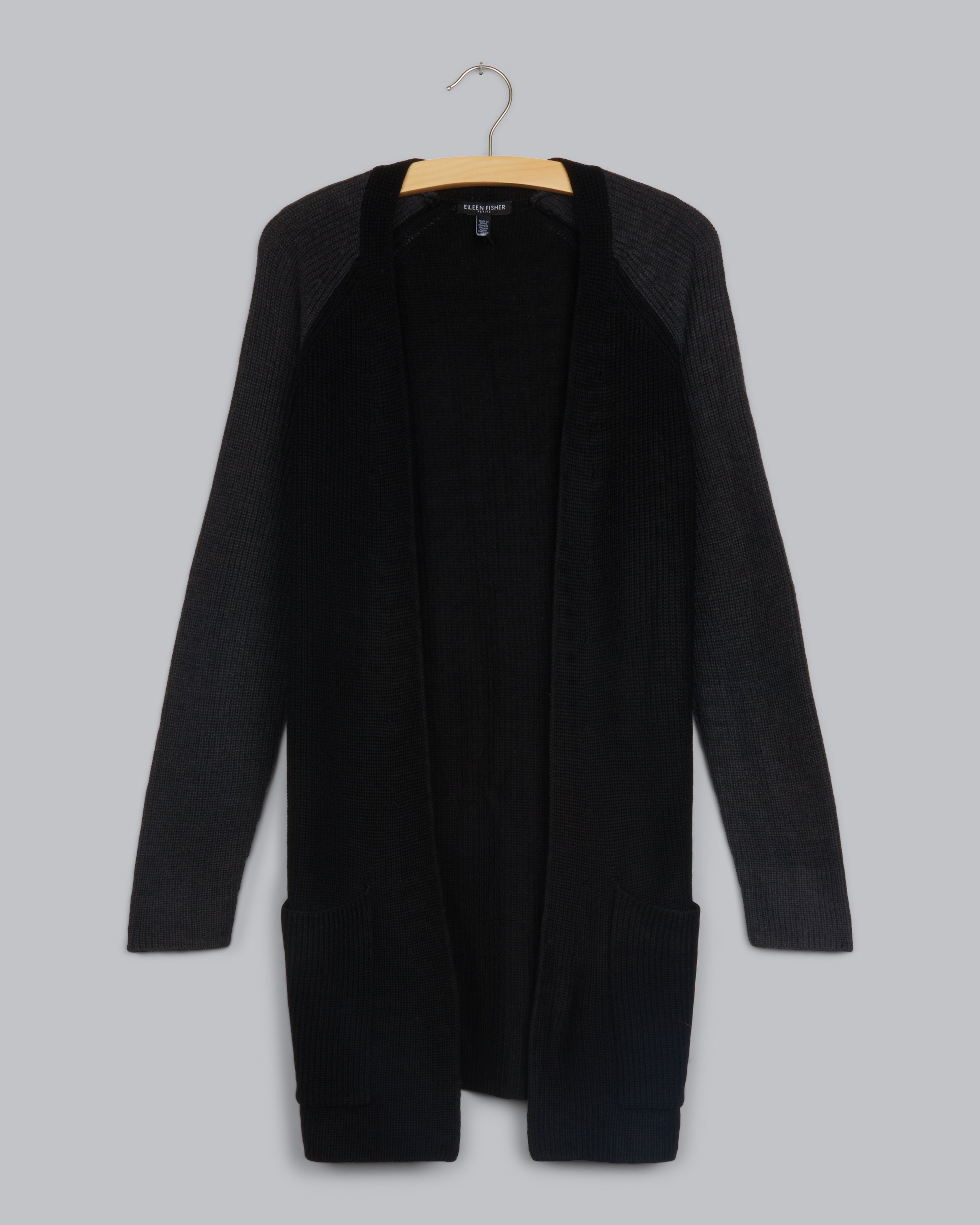 Merino Half Cardigan Cardigan – Eileen Fisher Renew