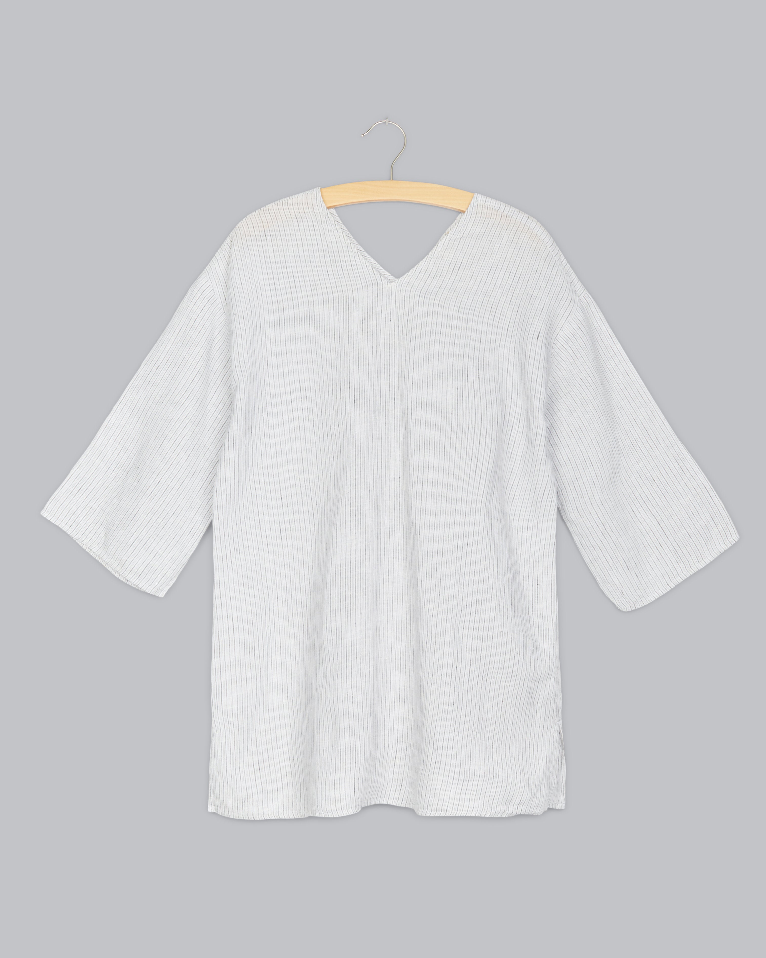 Mini Stripe Organic Handkerchief Linen Shirt – Eileen Fisher Renew