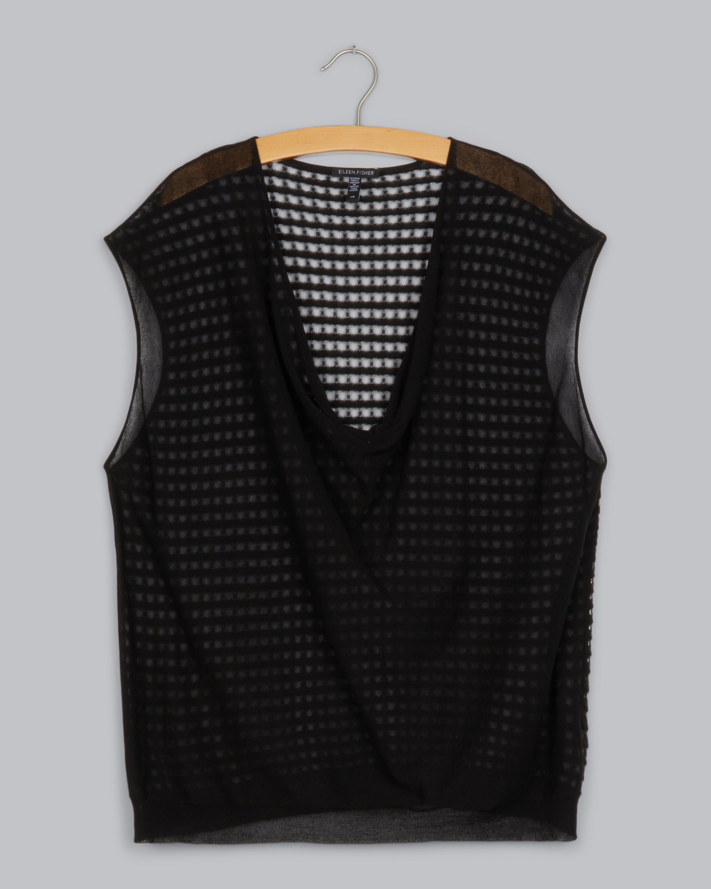 Sheer Cotton Mesh Pullover – Eileen Fisher Renew