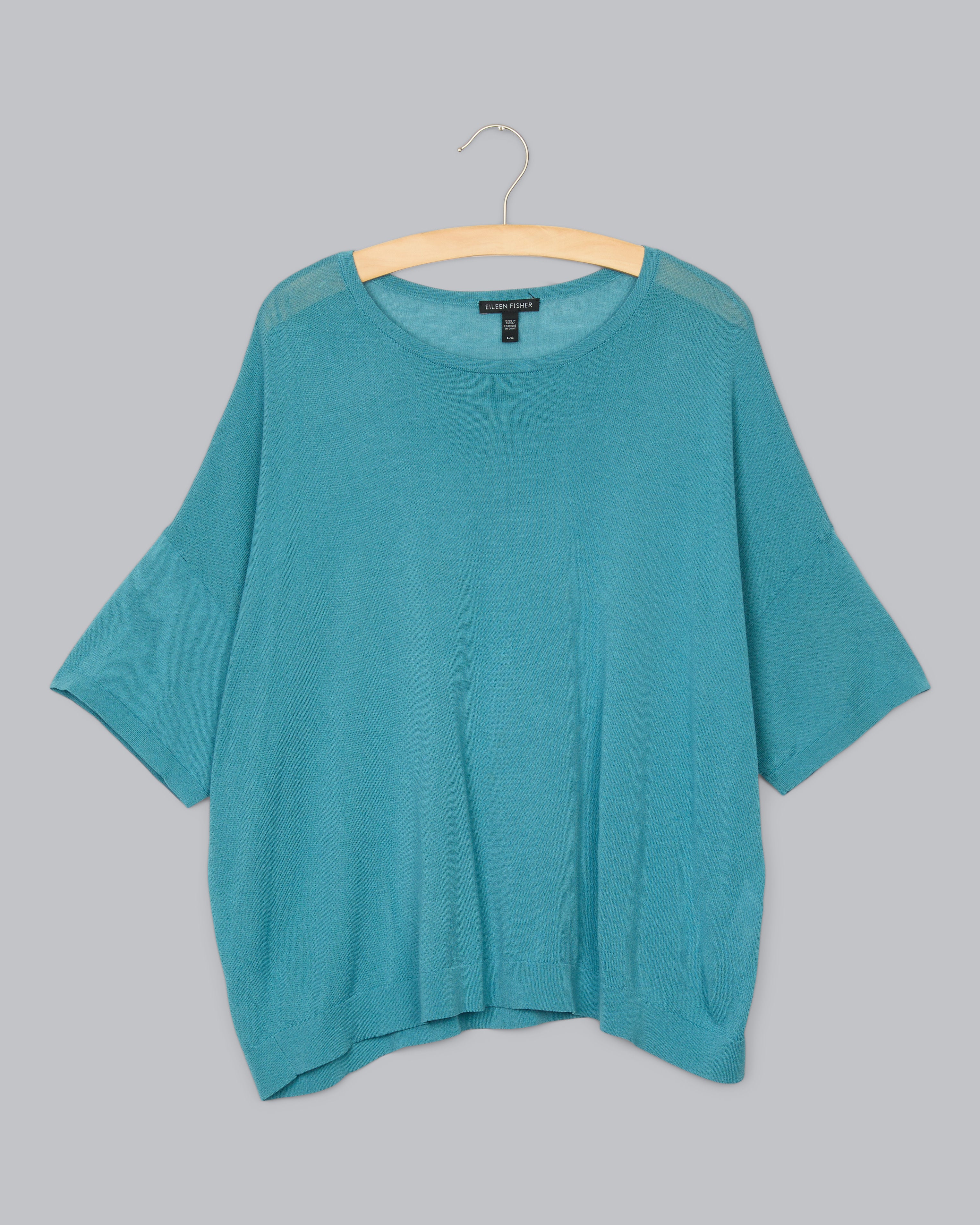 Tencel Stretch Pullover – Eileen Fisher Renew