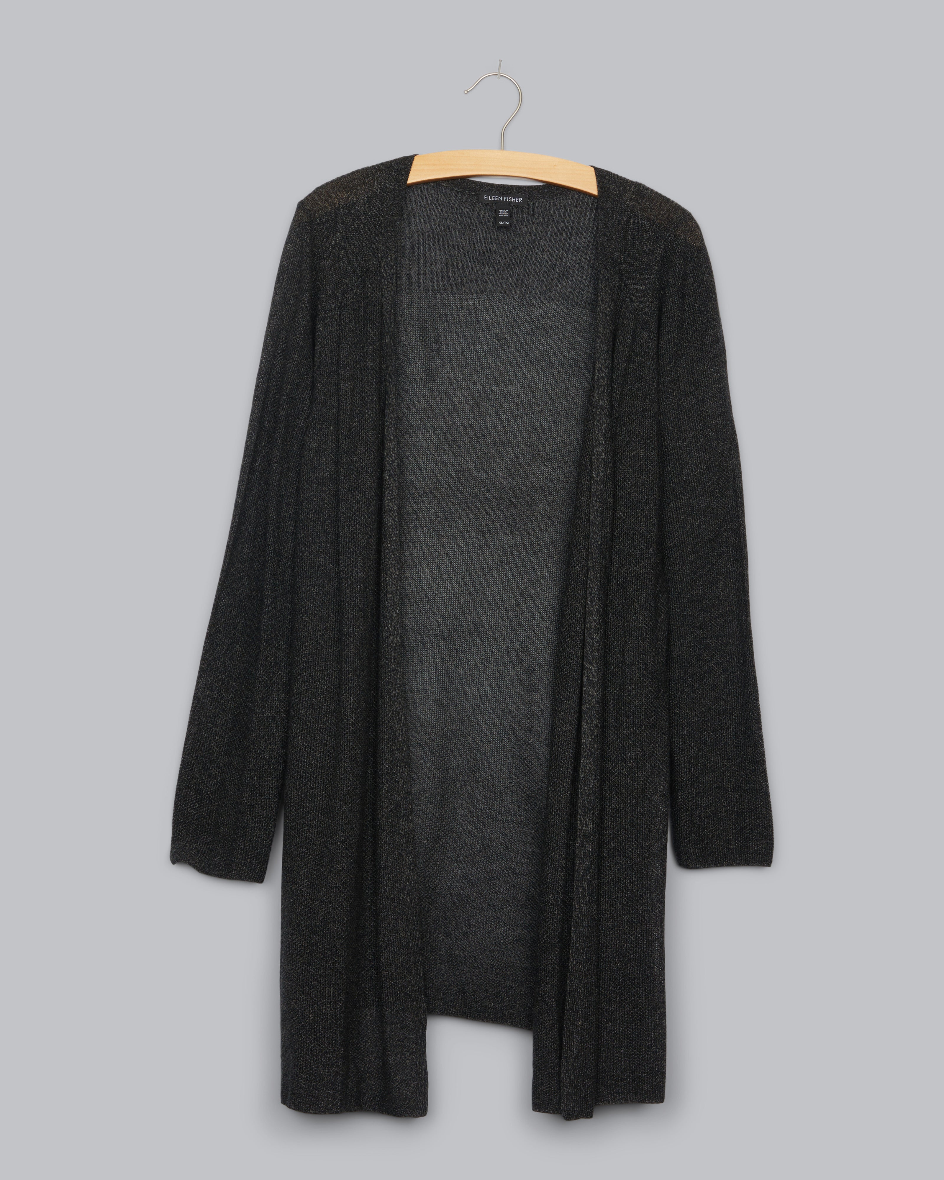 Sleek Tencel Merino Texture Cardigan – Eileen Fisher Renew