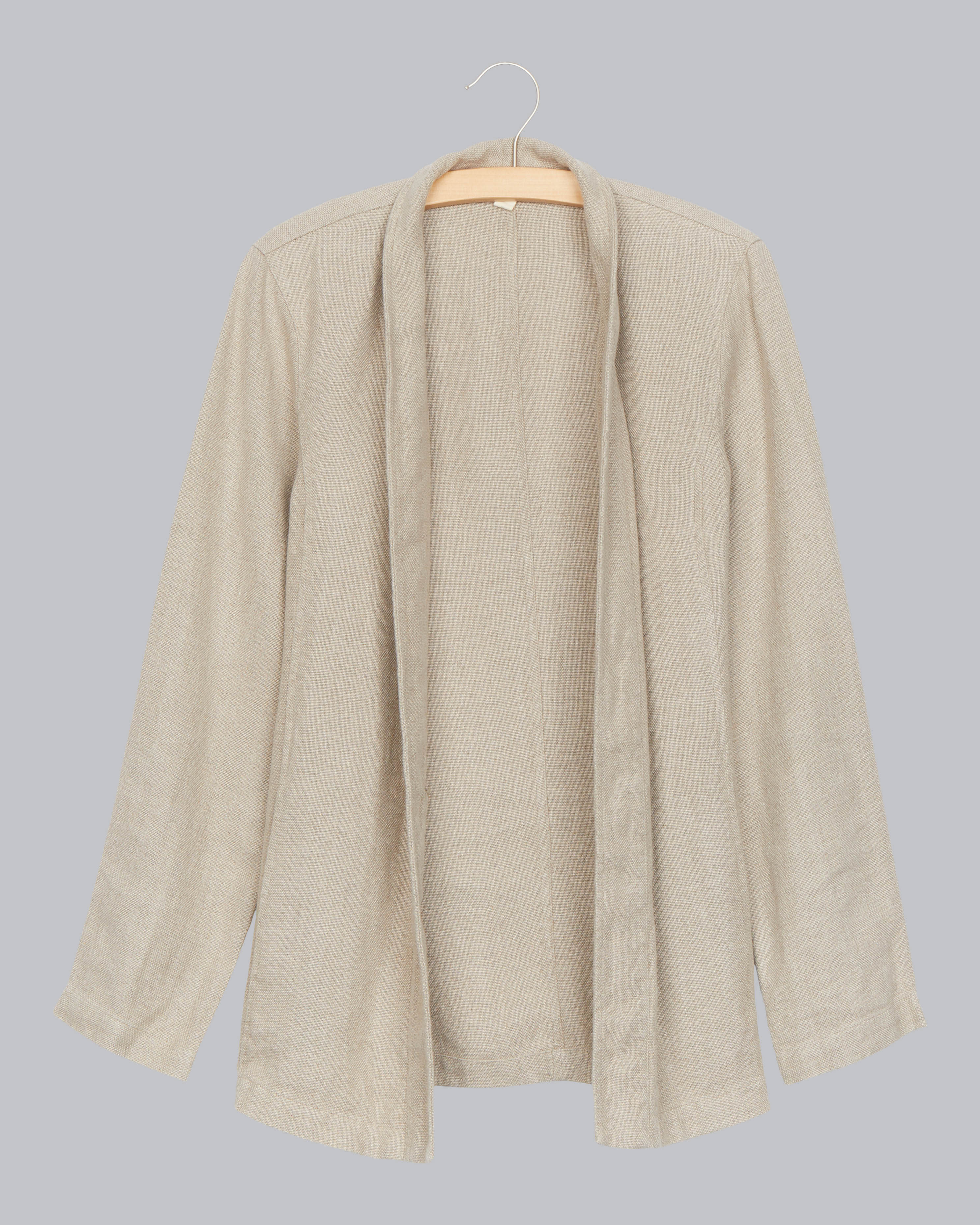 Undyed Organic Linen Jacket – Eileen Fisher Renew