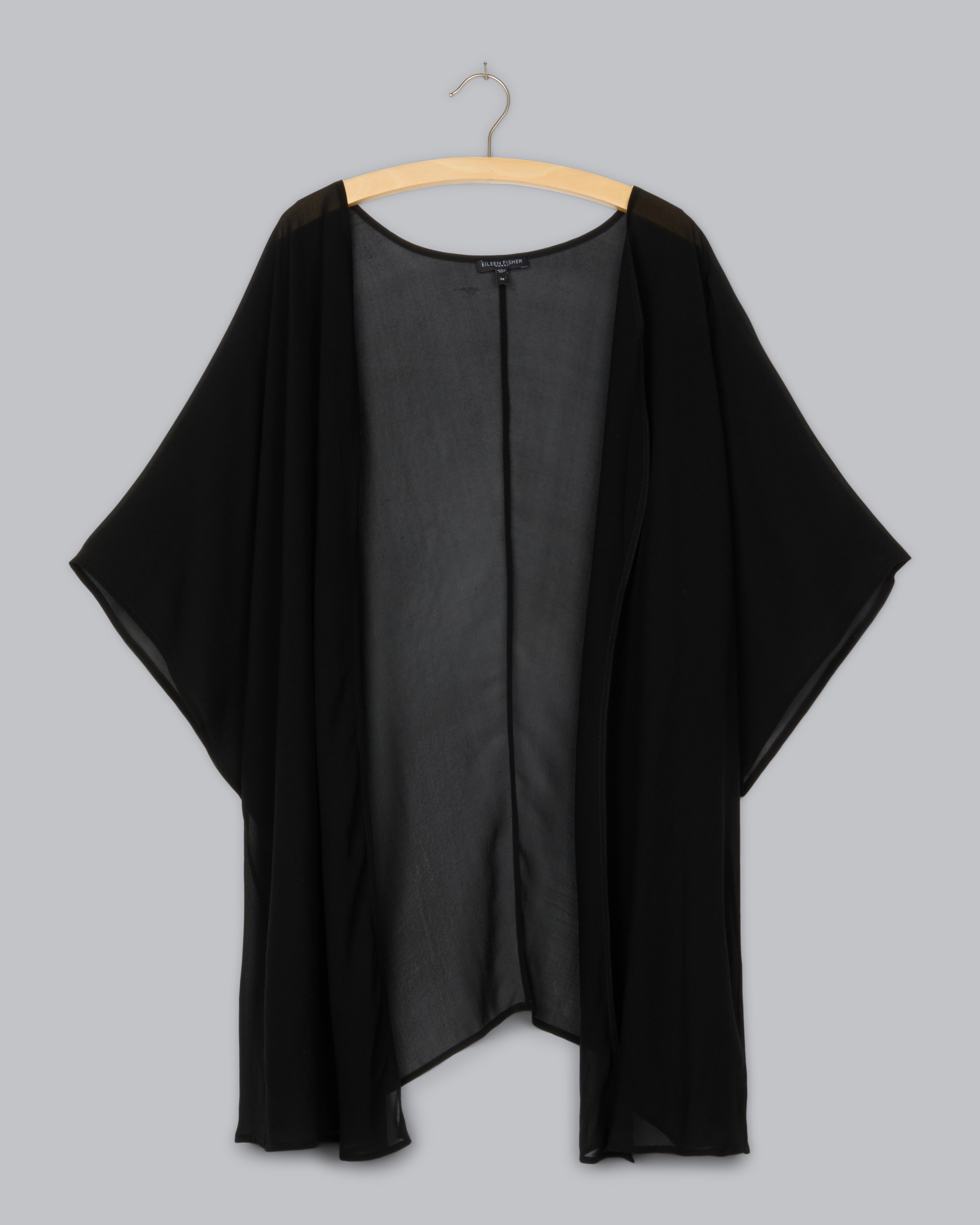 Sheer Silk Georgette Jacket – Eileen Fisher Renew