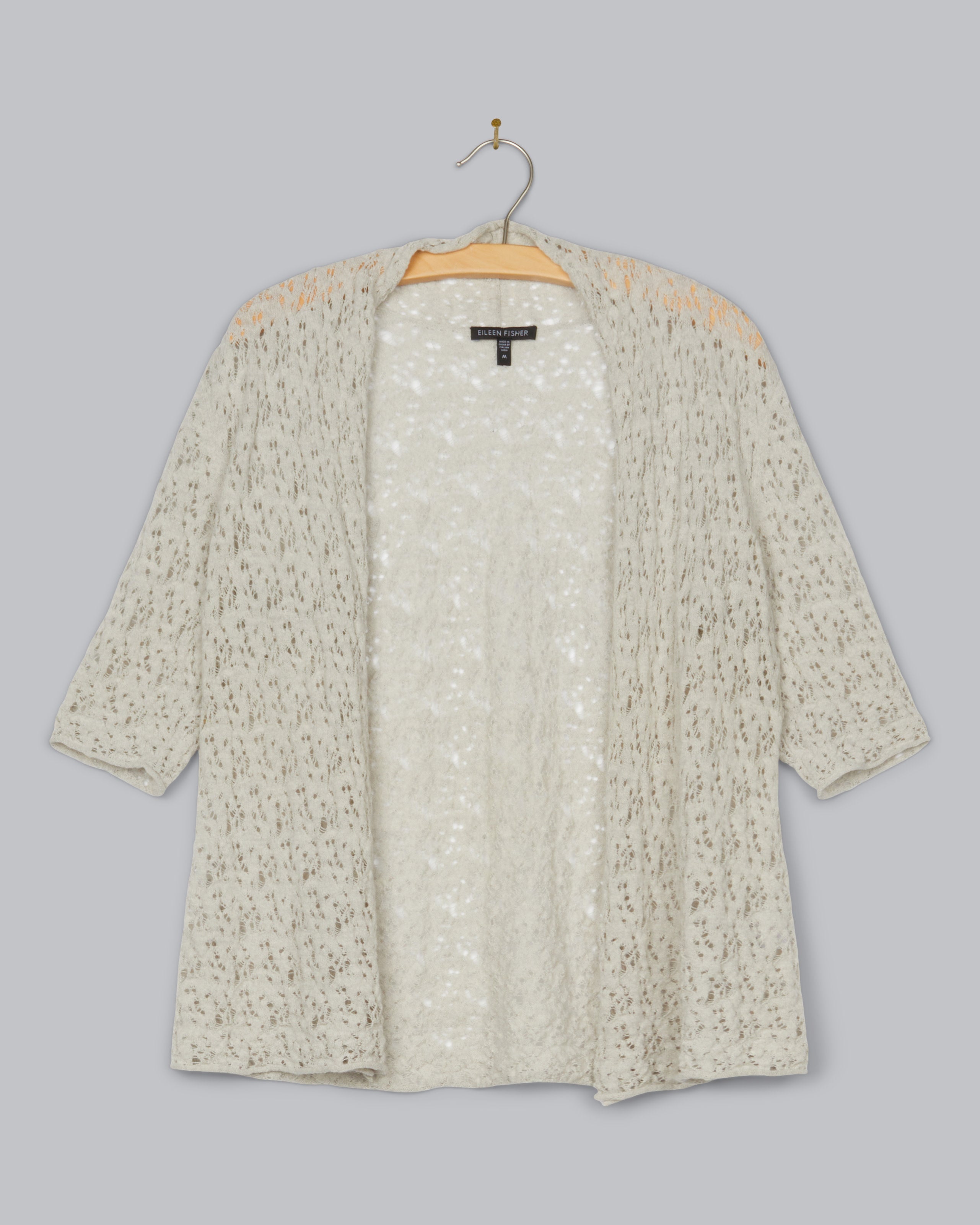 Washable Wool Lace Cardigan – Eileen Fisher Renew