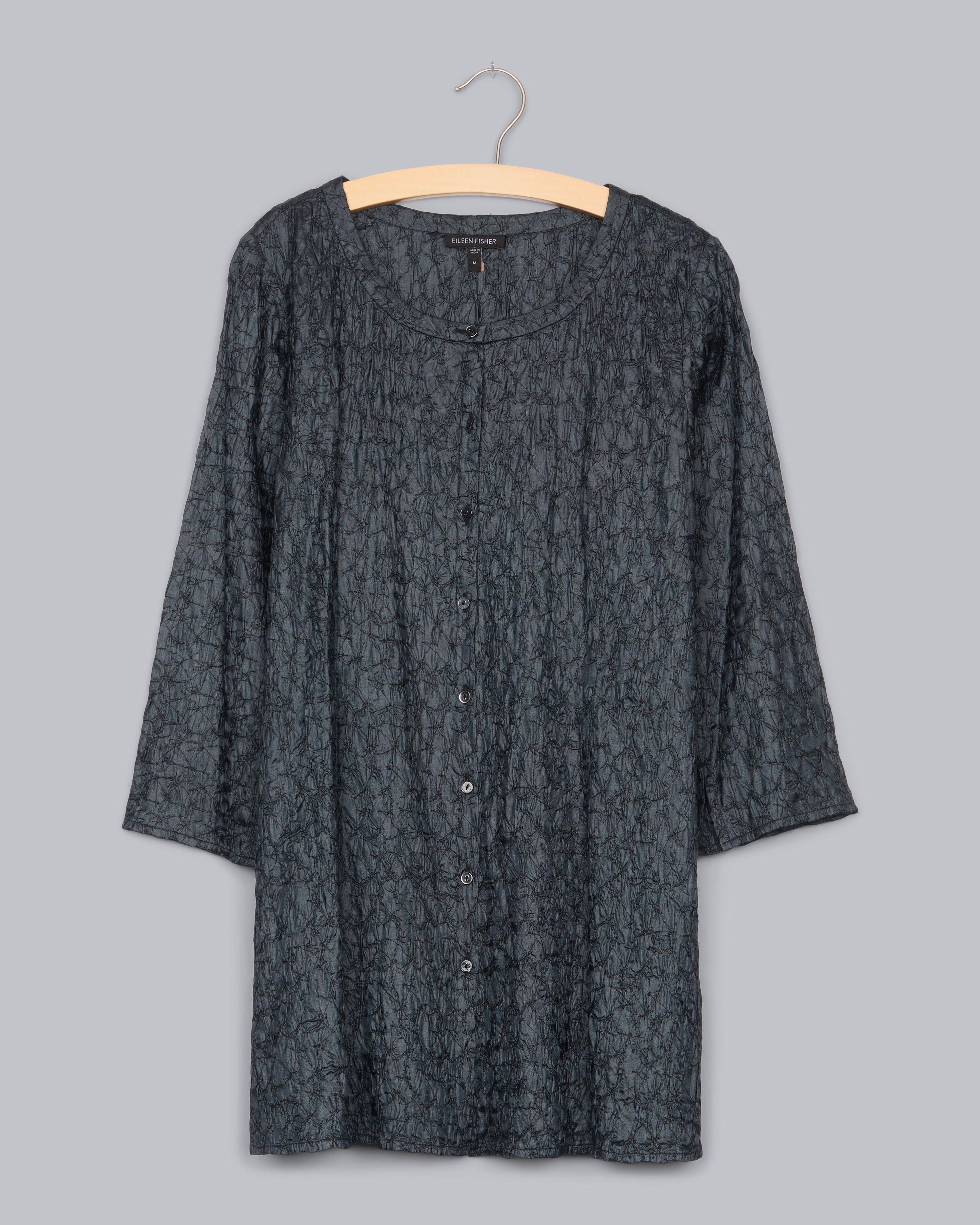 Scrumple Silk Tussah Shirt – Eileen Fisher Renew