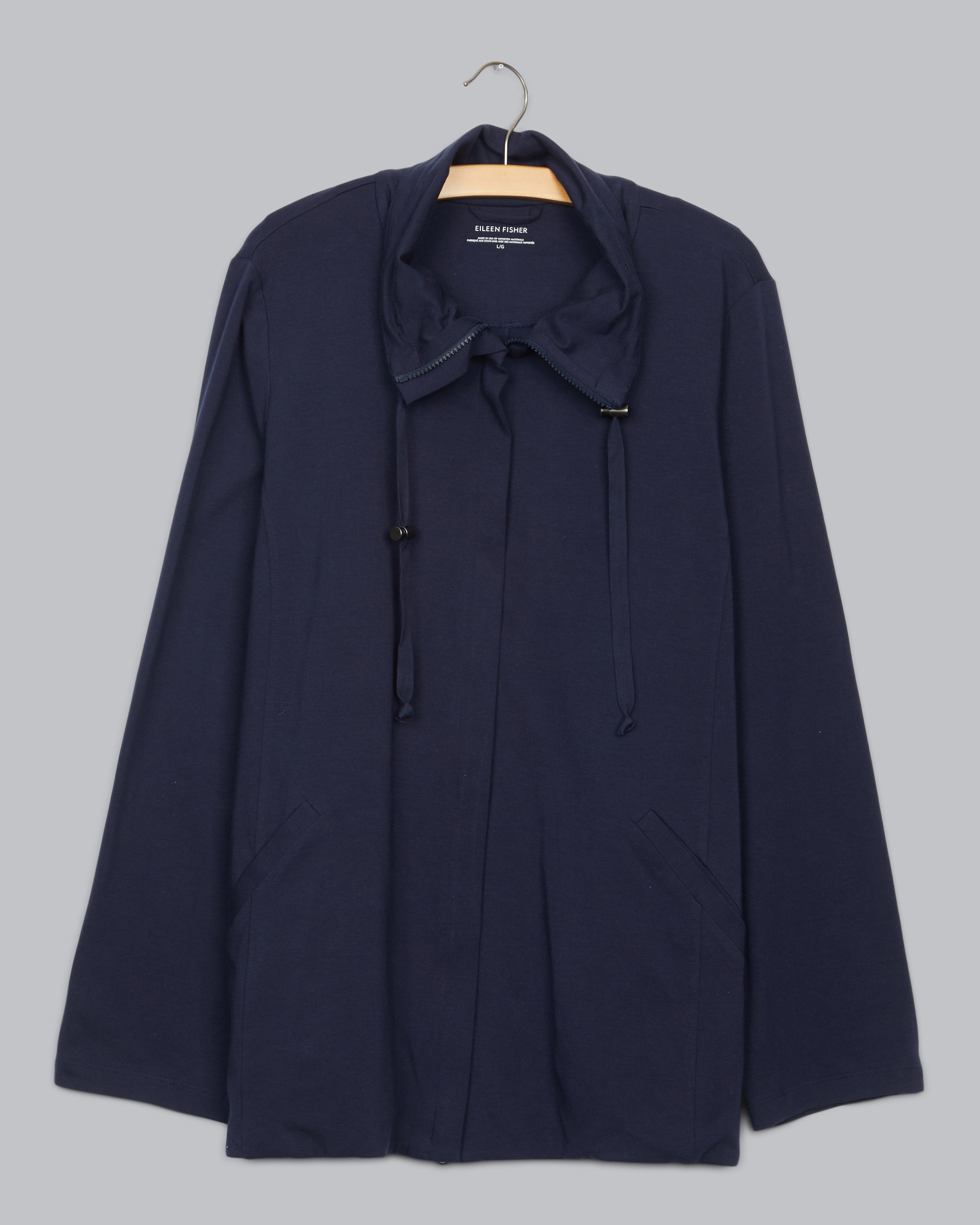 Organic Cotton Stretch Jersey Jacket – Eileen Fisher Renew