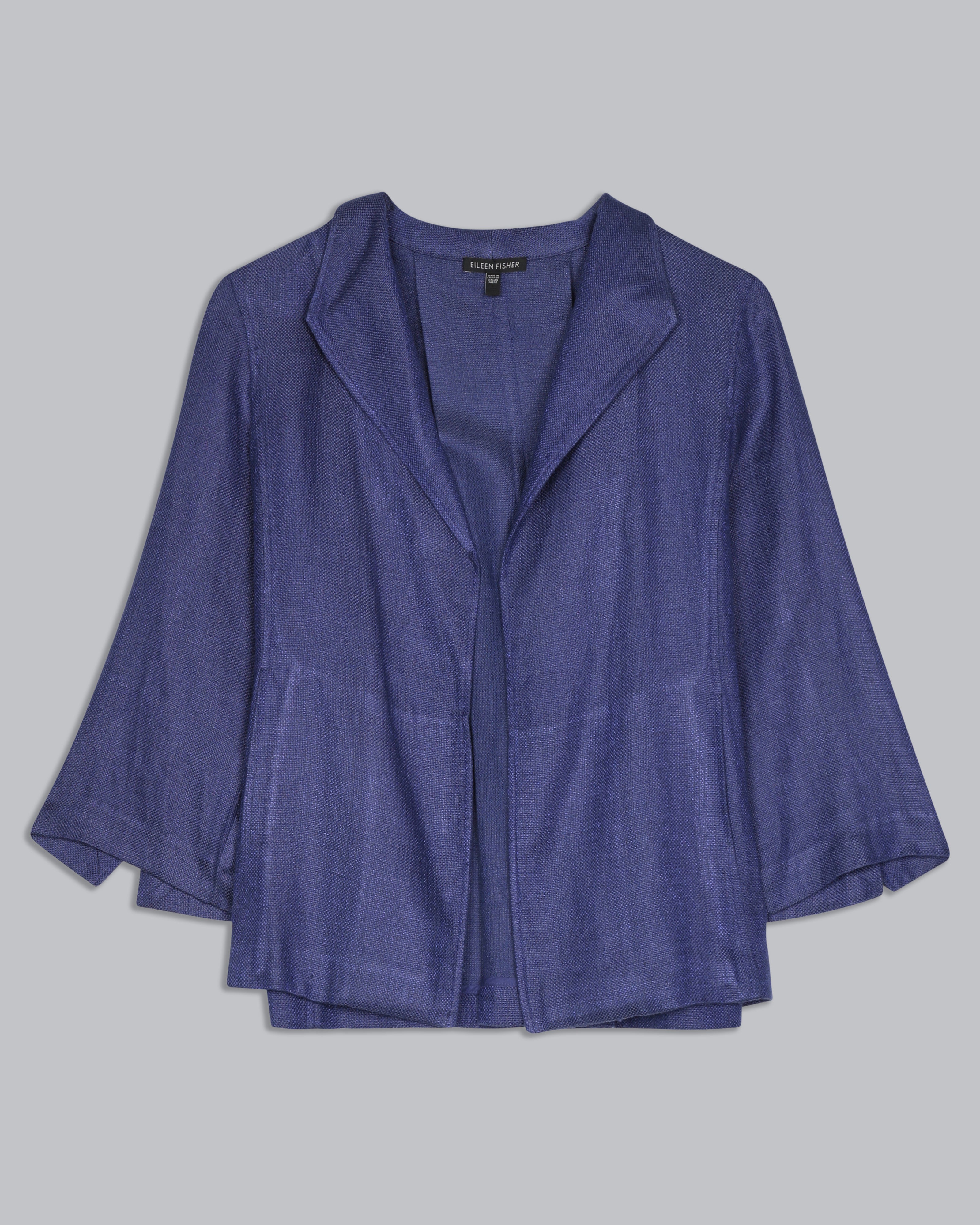 Linen Basket Sheen Jacket – Eileen Fisher Renew