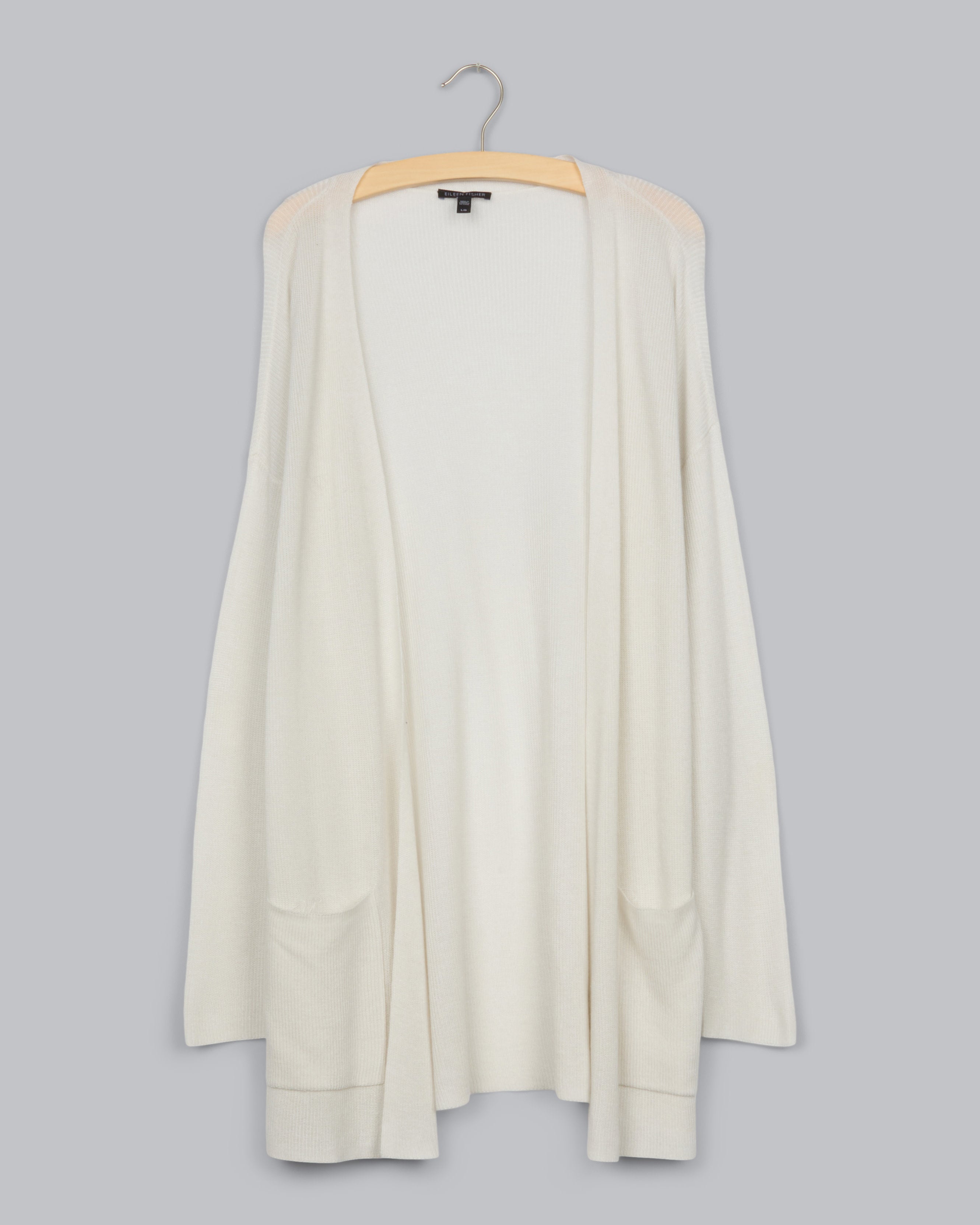 Sleek Tencel Merino Texture Cardigan – Eileen Fisher Renew