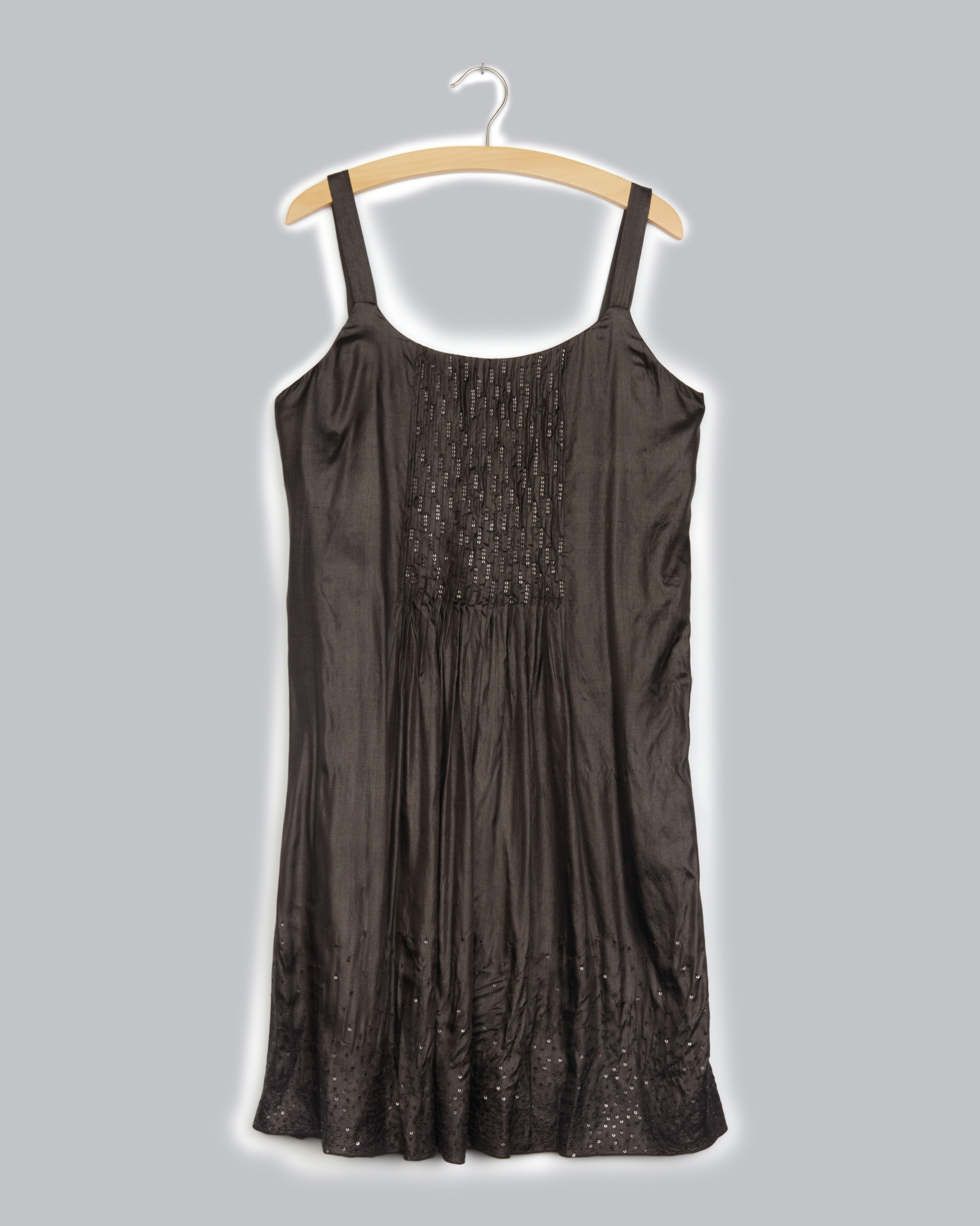 Rumpled Silk Tussah Dress – Eileen Fisher Renew