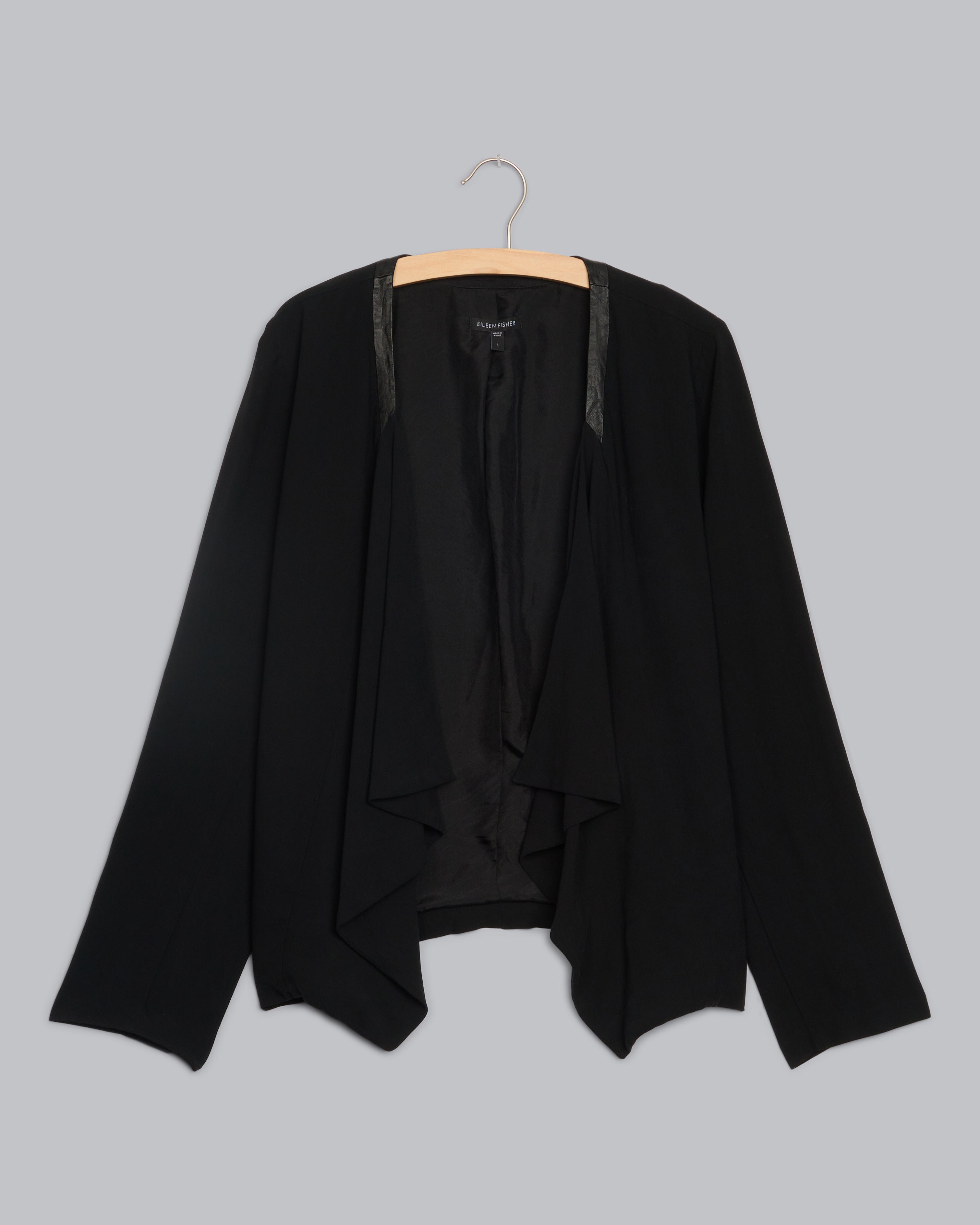 Silk Georgette Crepe Jacket – Eileen Fisher Renew