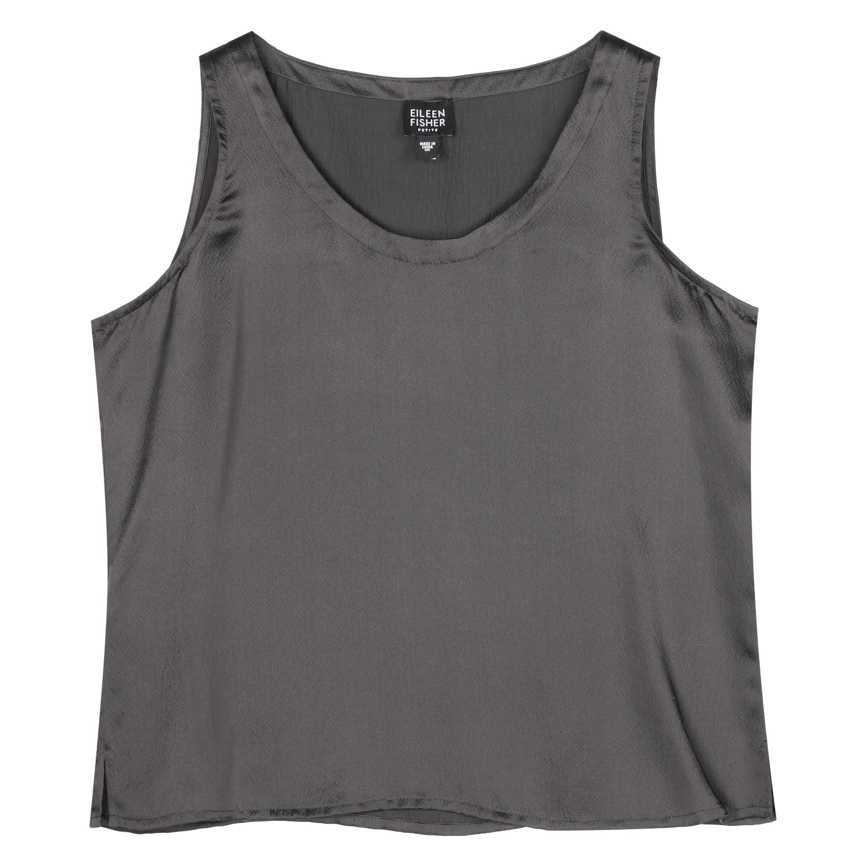 Hammered Silk Satin Tank – Eileen Fisher Renew