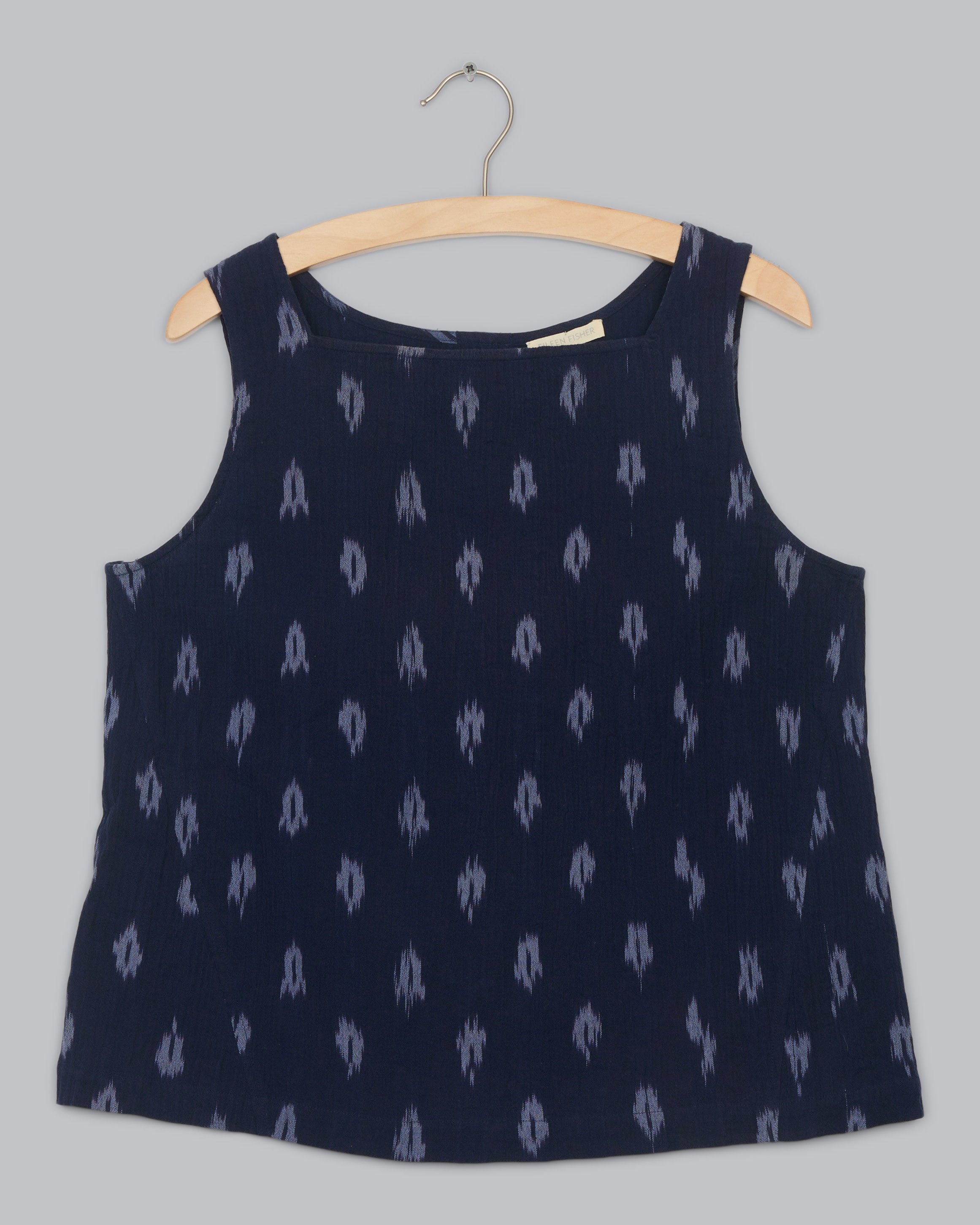 Organic Cotton Midnight Ikat Tank – Eileen Fisher Renew