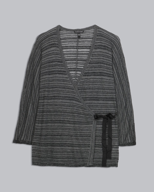 Sleek Tencel Merino Knit Texture Cardigan – Eileen Fisher Renew